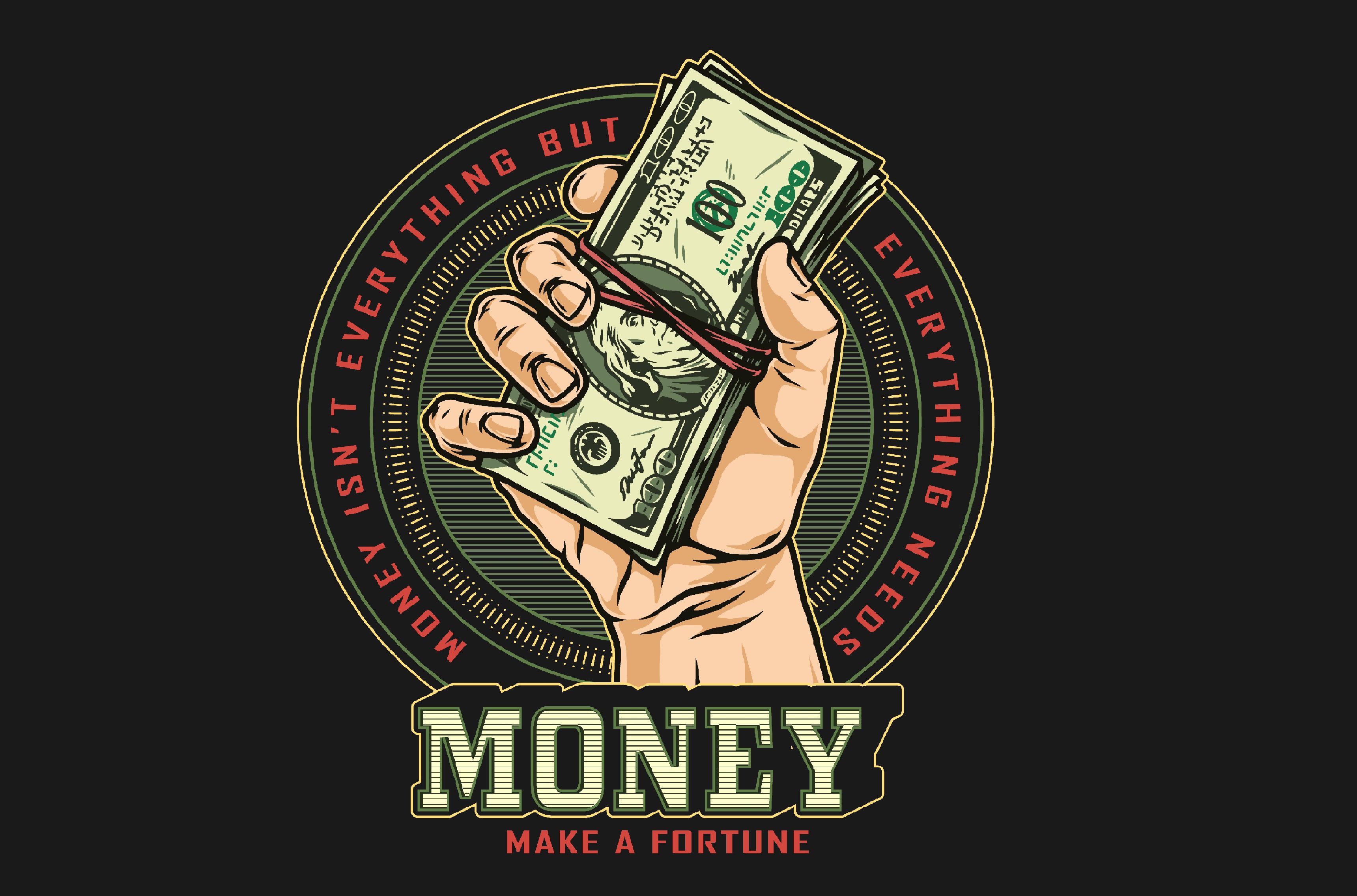 Get Money Logo Make Money Not Friends Quote, Funny Money Svg Clipart,