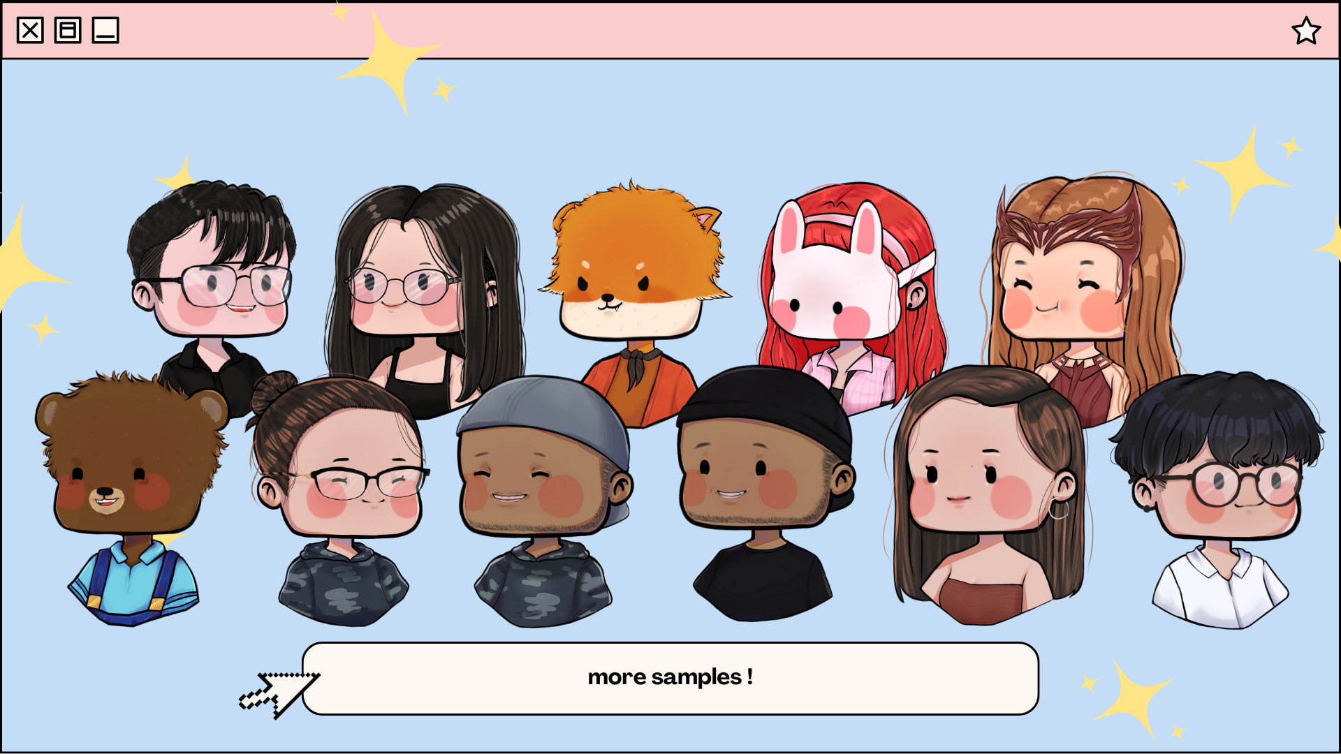 Wallpaper Chibi Arts Mochi 🌷Juni🌷 | 2 Mochi Are Not Like The