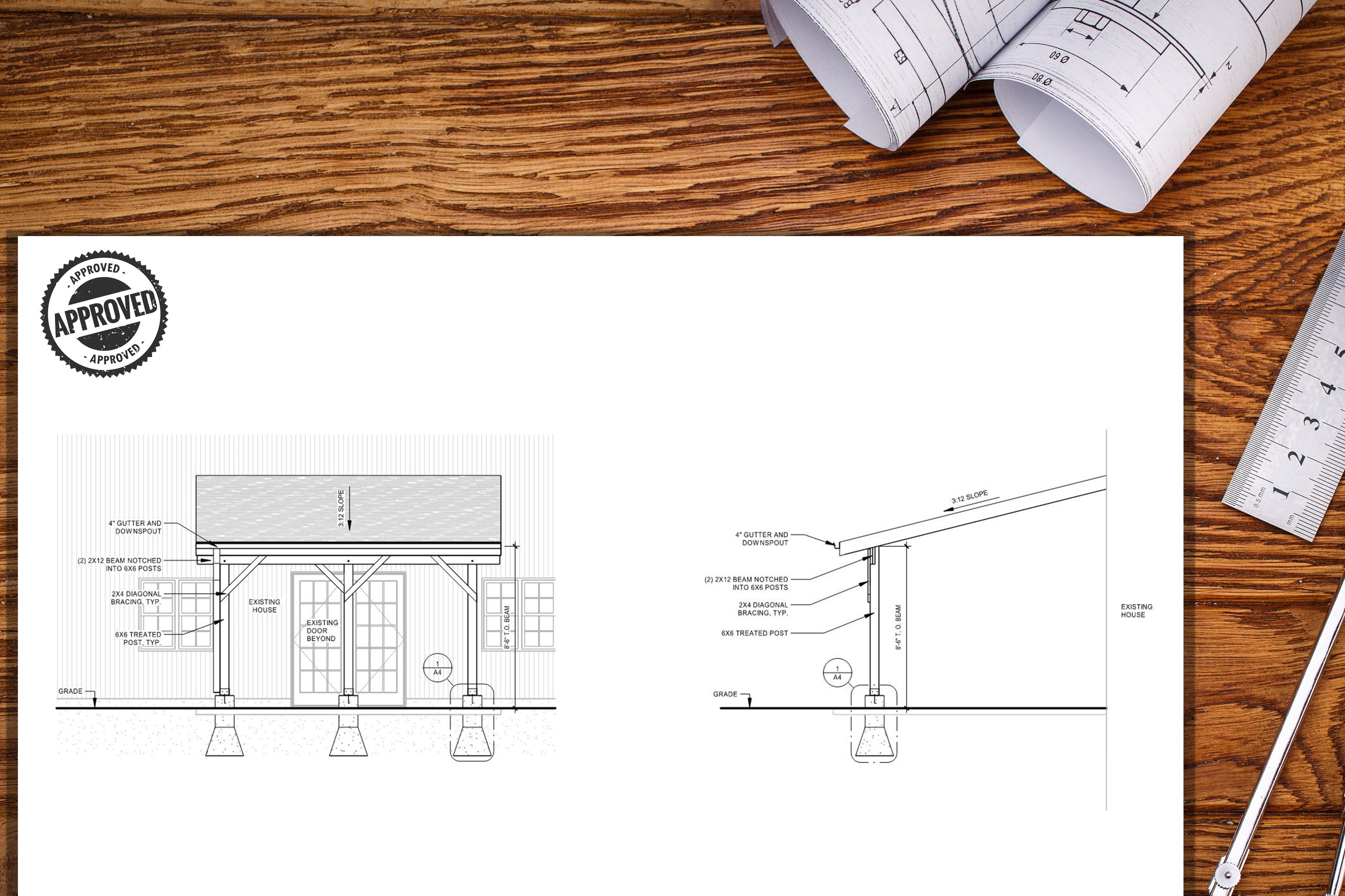 Porch Construction Drawings