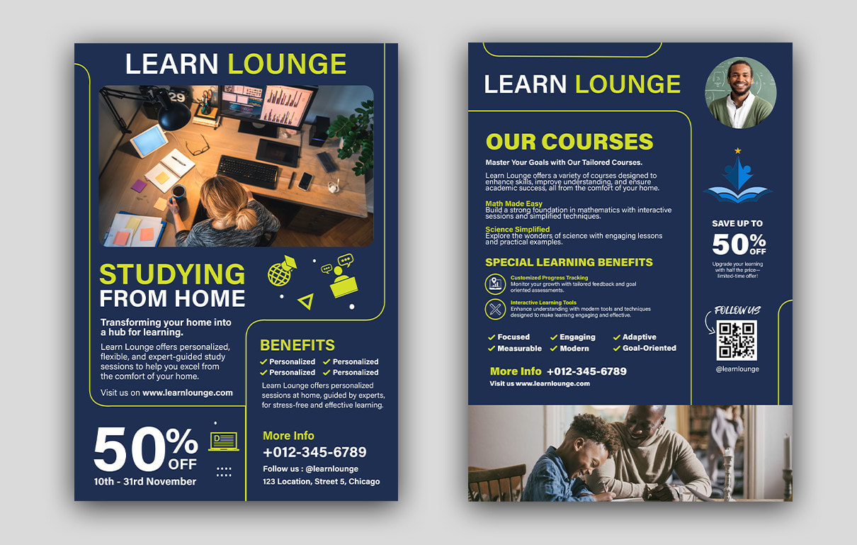 Informative Poster Designs 18 Creative Research Poster Templates