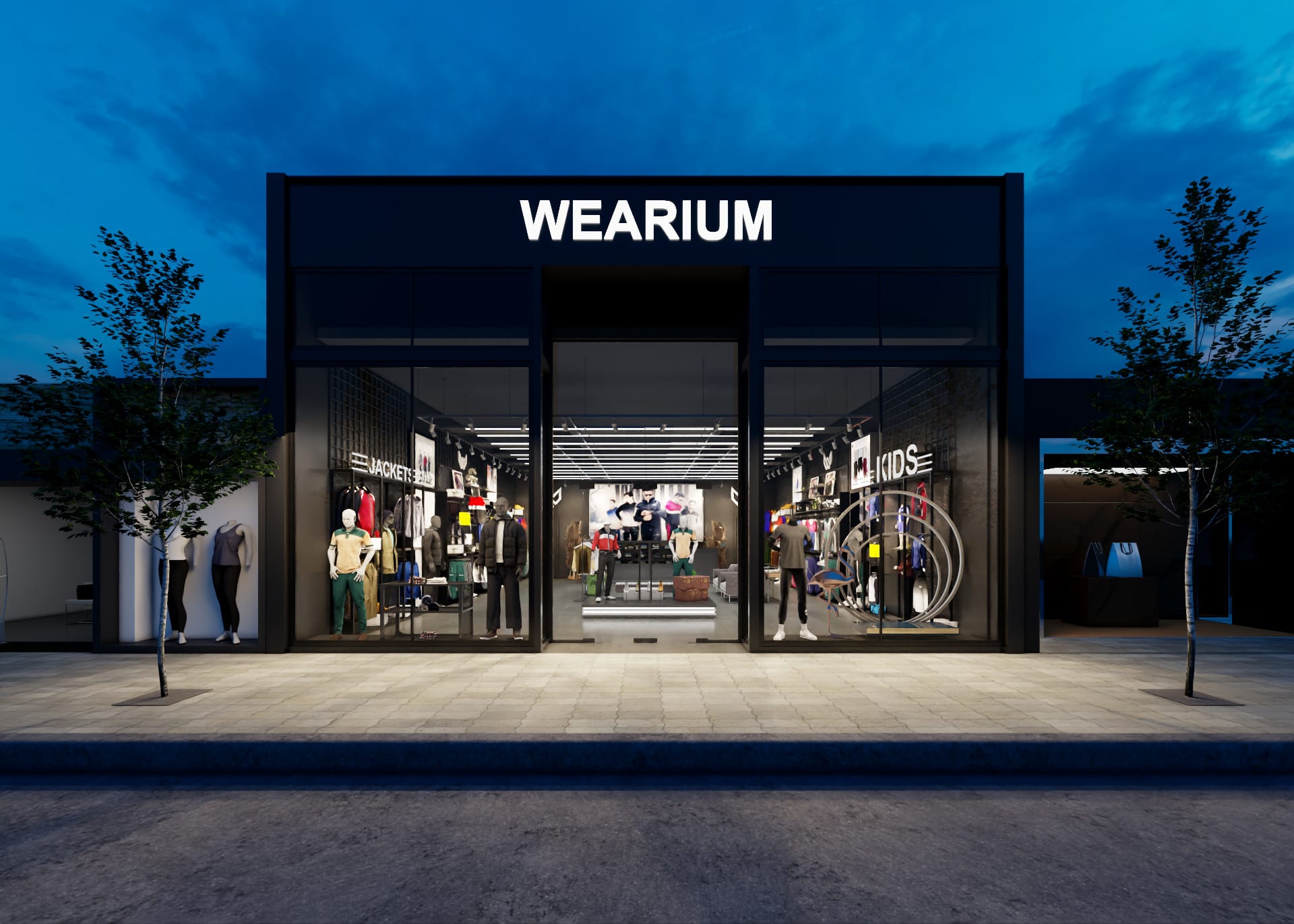 Exterior Retail Store Design