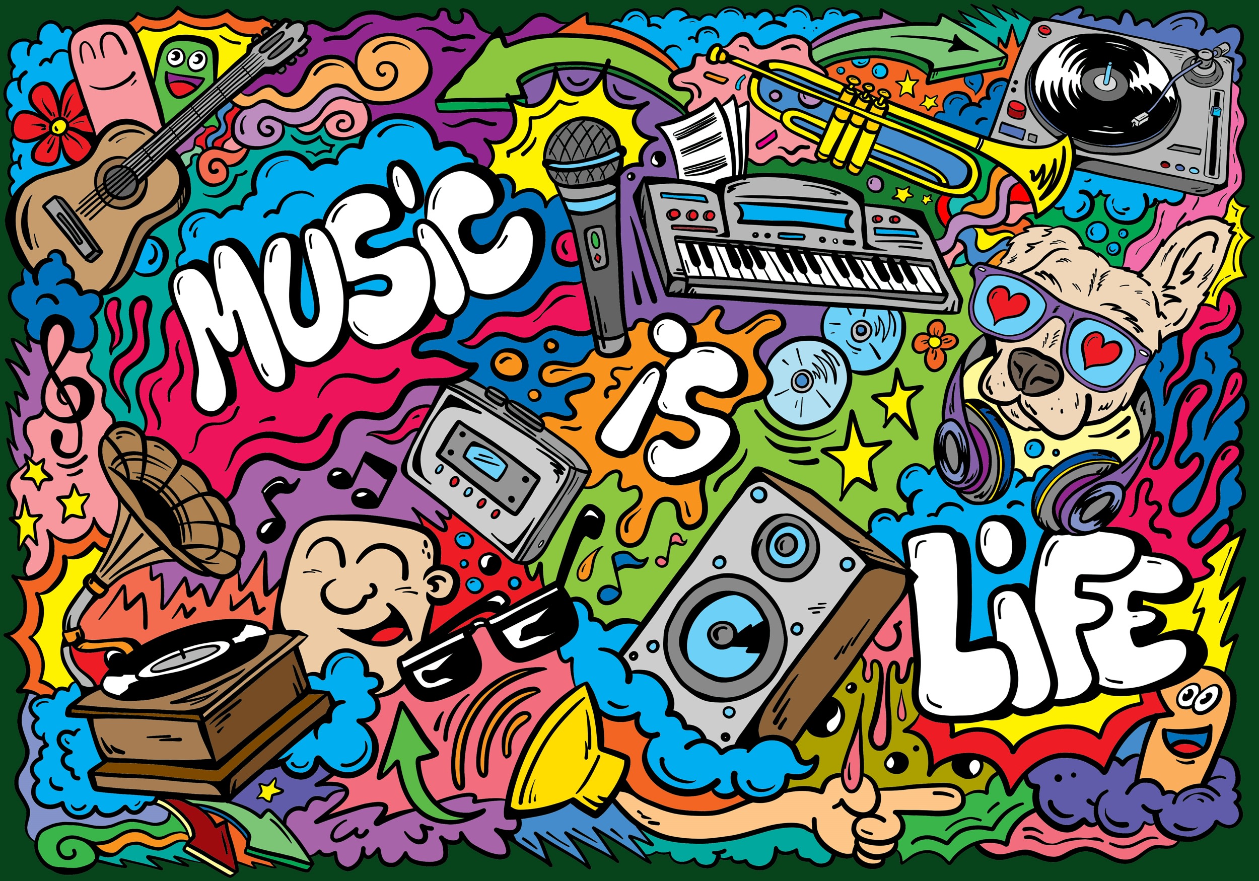 Cool Doodle Wallpaper
