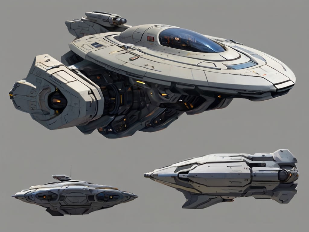 50 Stunning Futuristic Spaceship Designs Concept Art