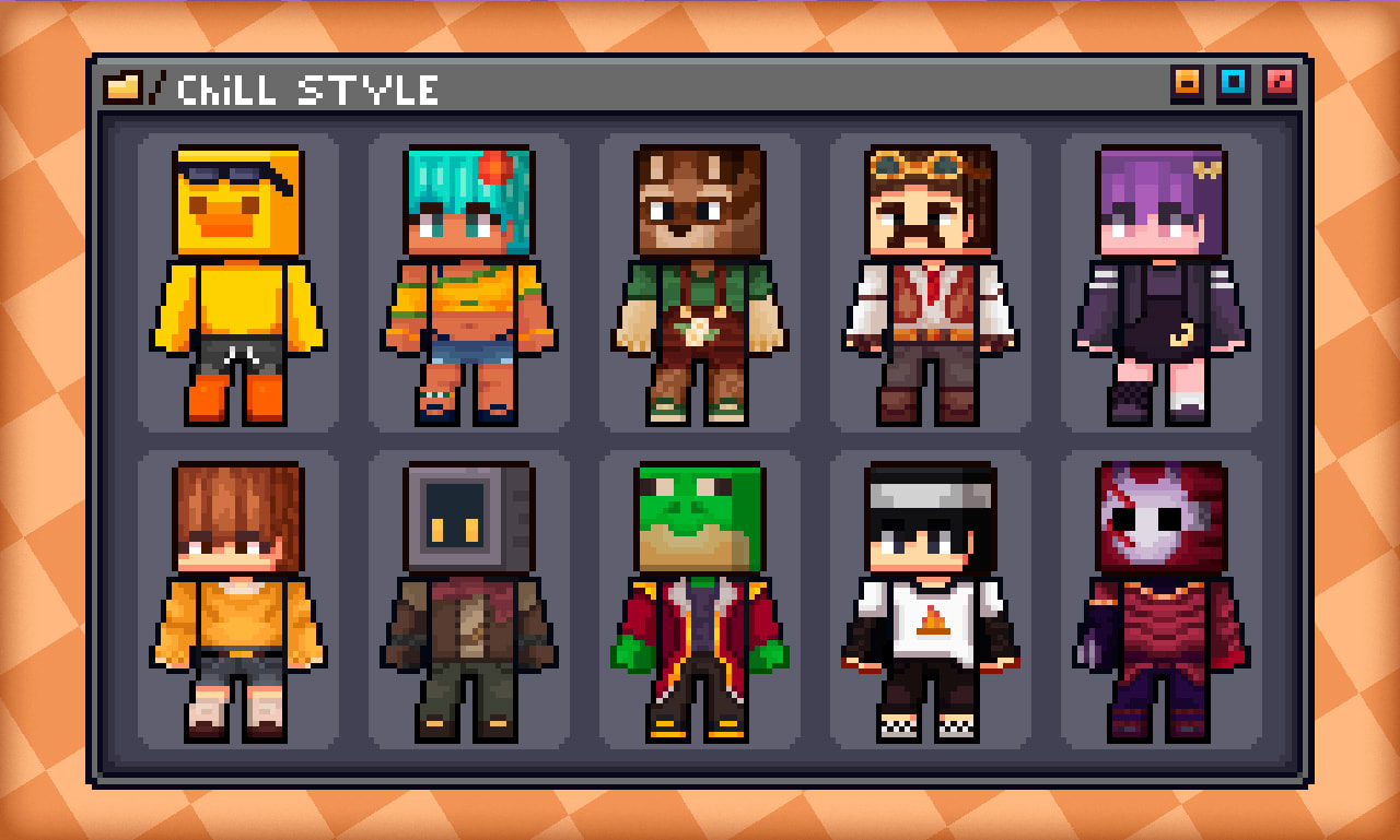 Chibis De Minecraft Youtubers Por