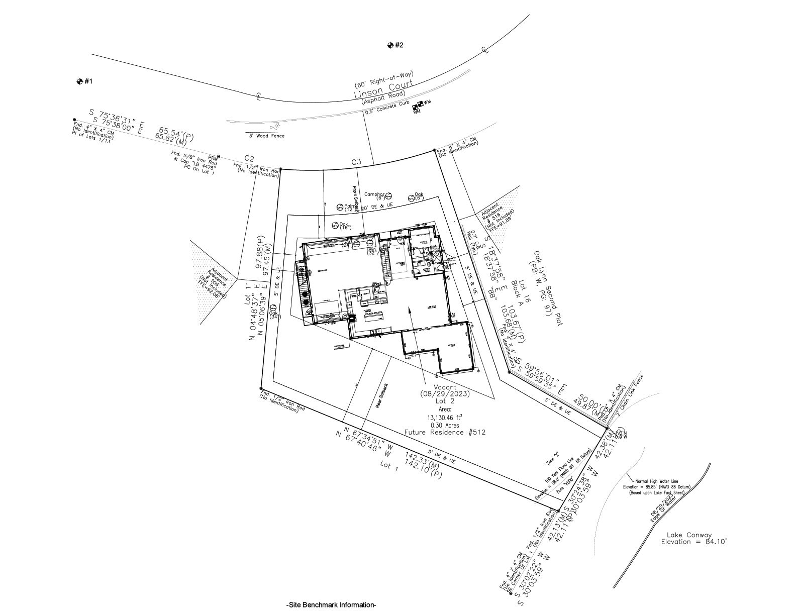 Small Lot Subdivision Site Plan