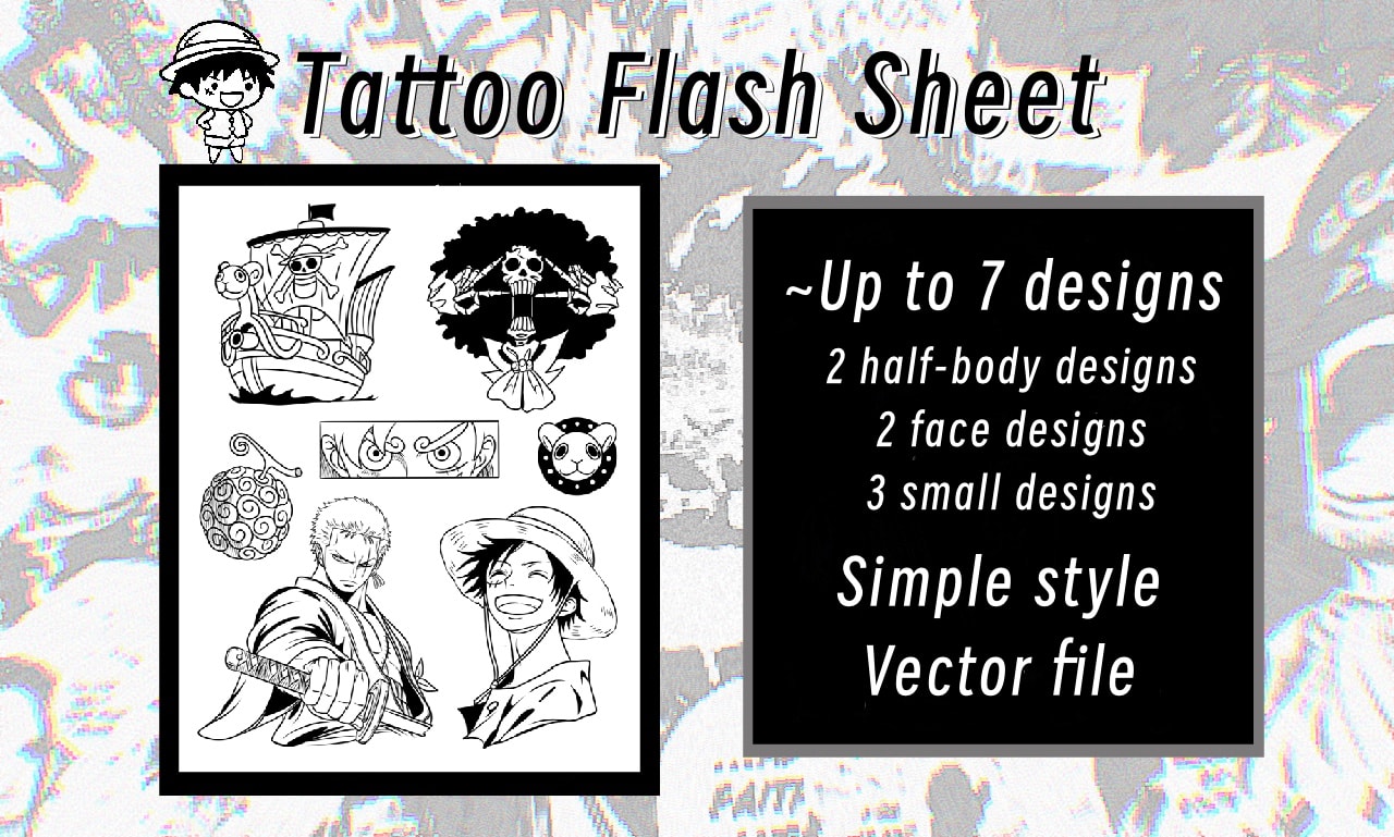 Simple anime flash tattoo - Bronctattooaus.com