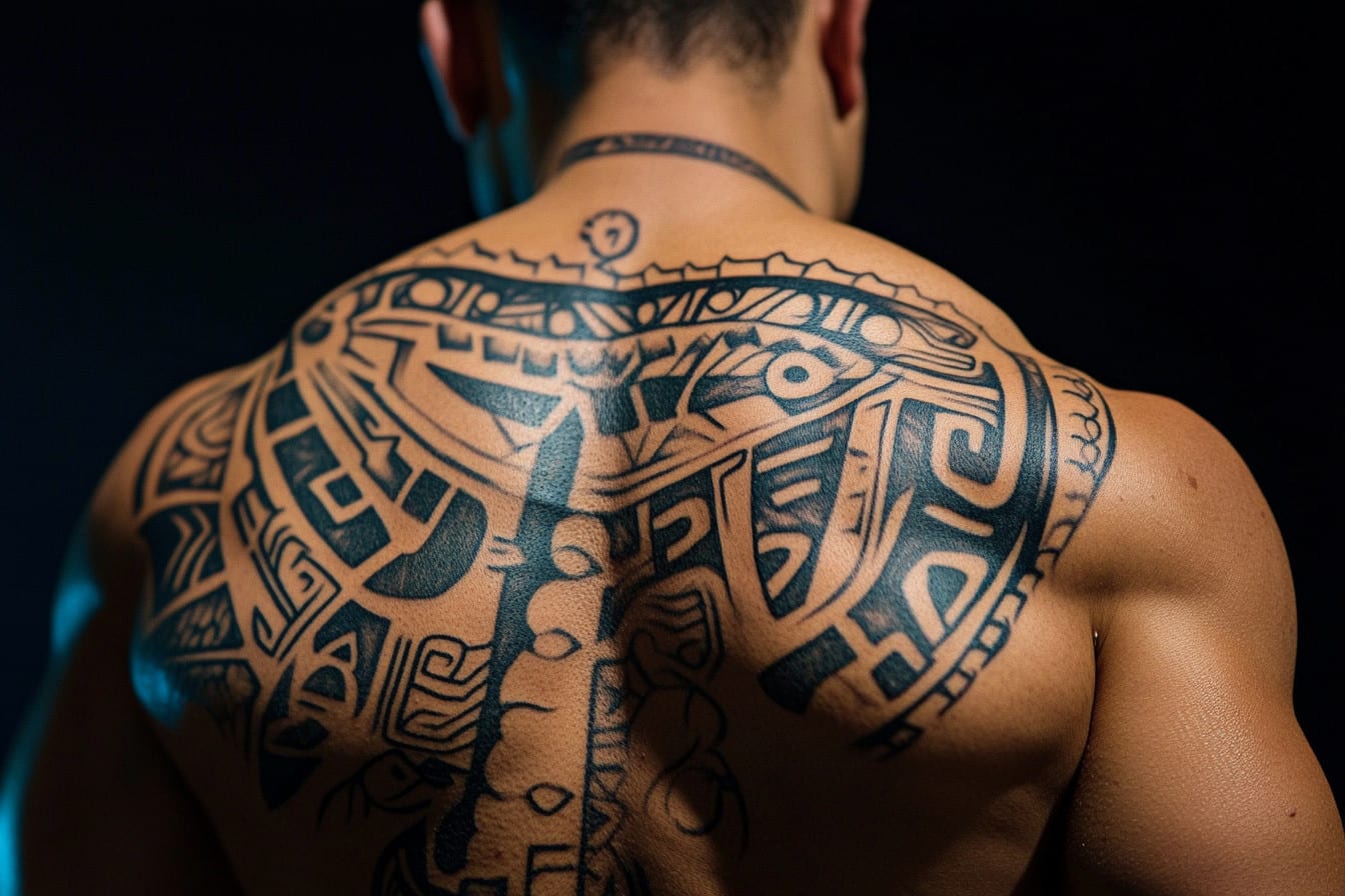 Pec Tribal Tattoos This Right Pec Tattoo Was Finished In February 5