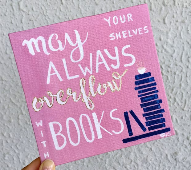 Mini Canvas Paintings Quotes Modern Home Decor Motivational 3 Pieces