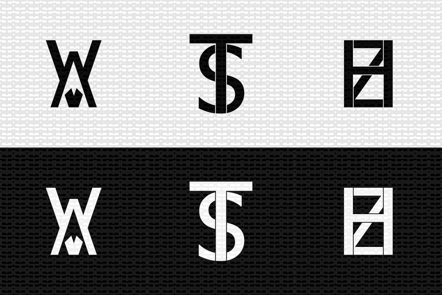 Merging Letters For Logo