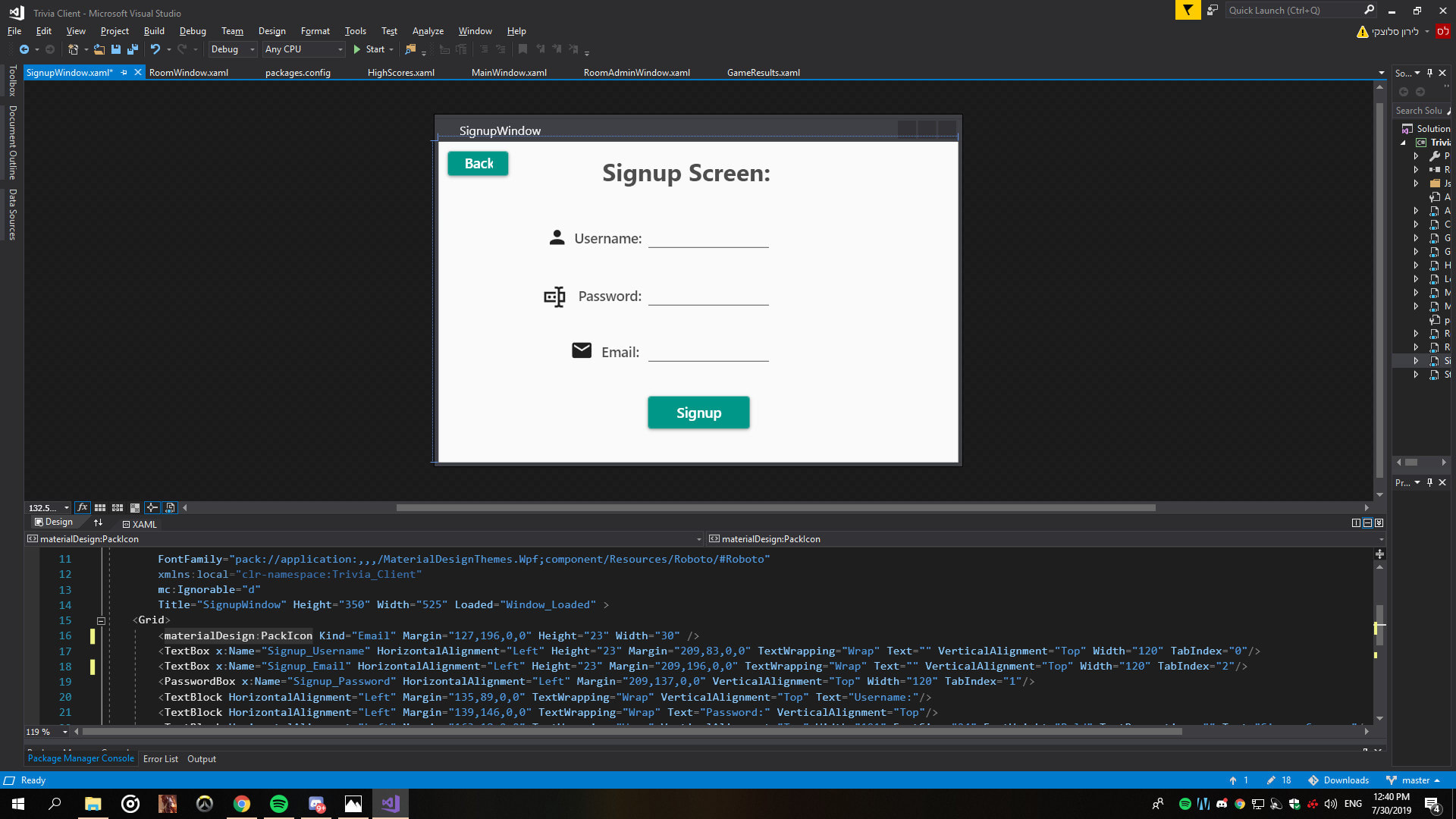 Wpf Material Design