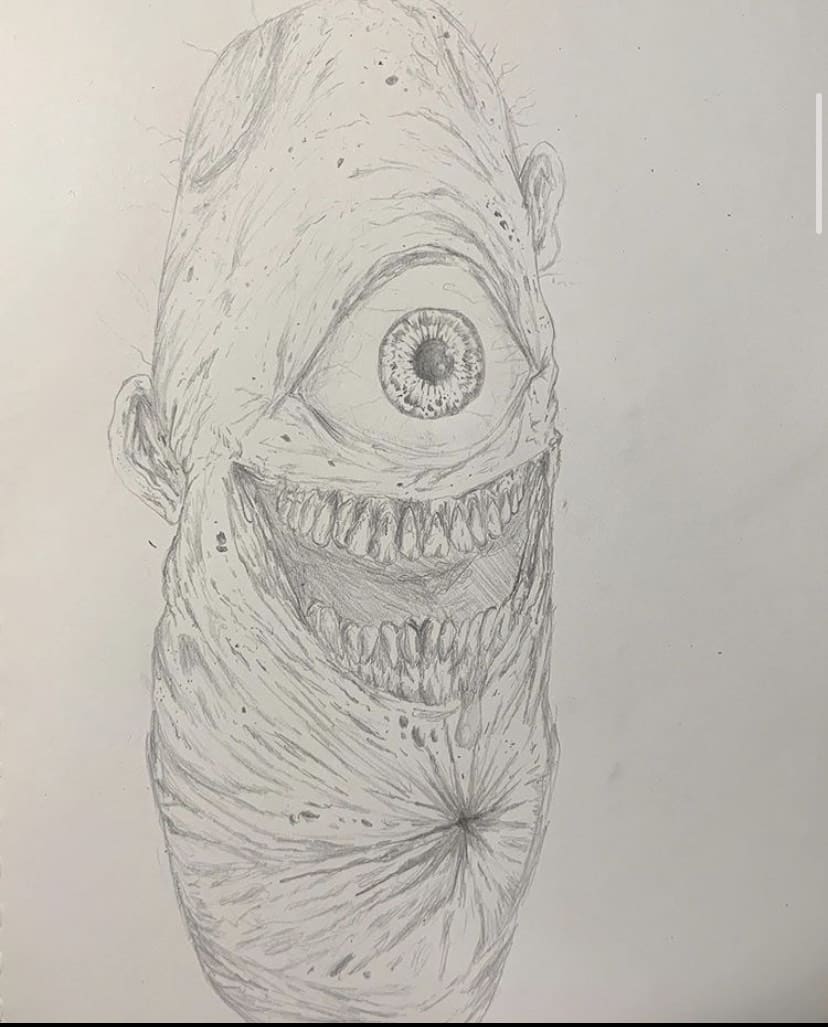 Scary Pencil Drawings