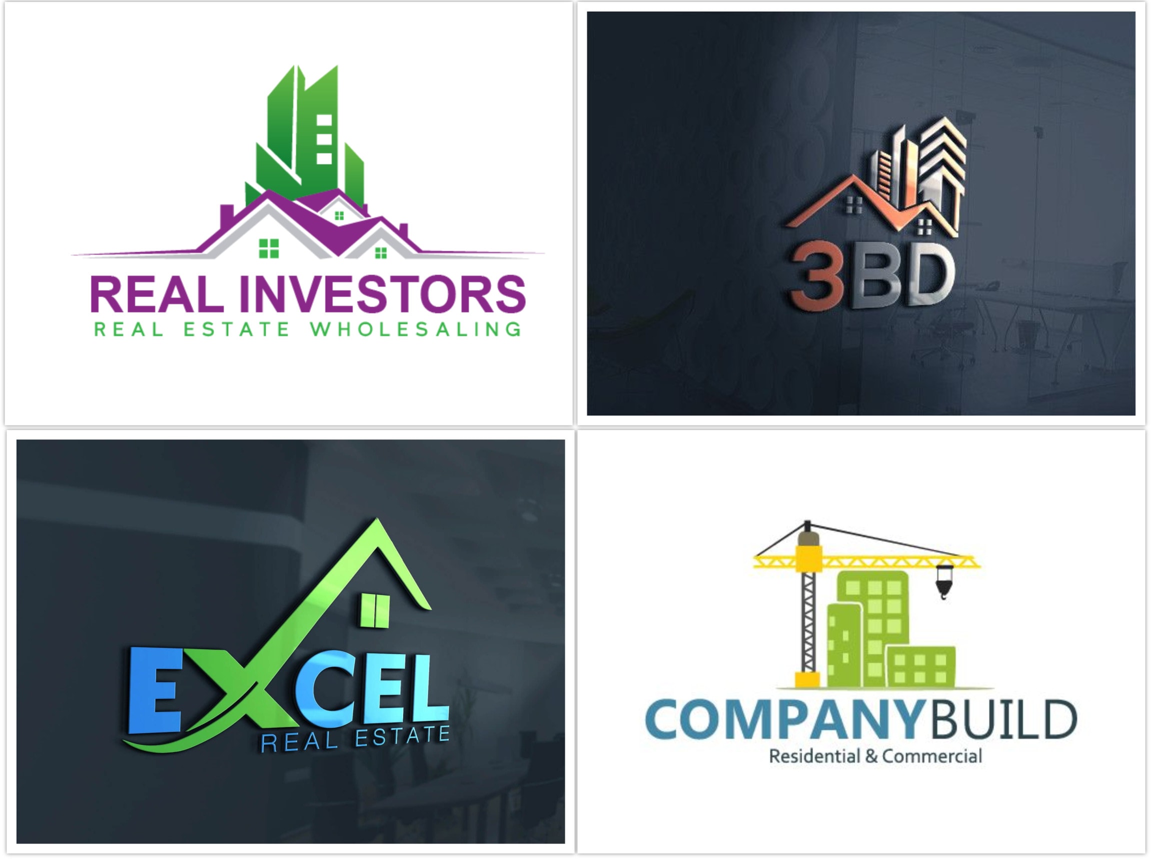 Logotipo De Empresa Constructora Vectores De Construction Company