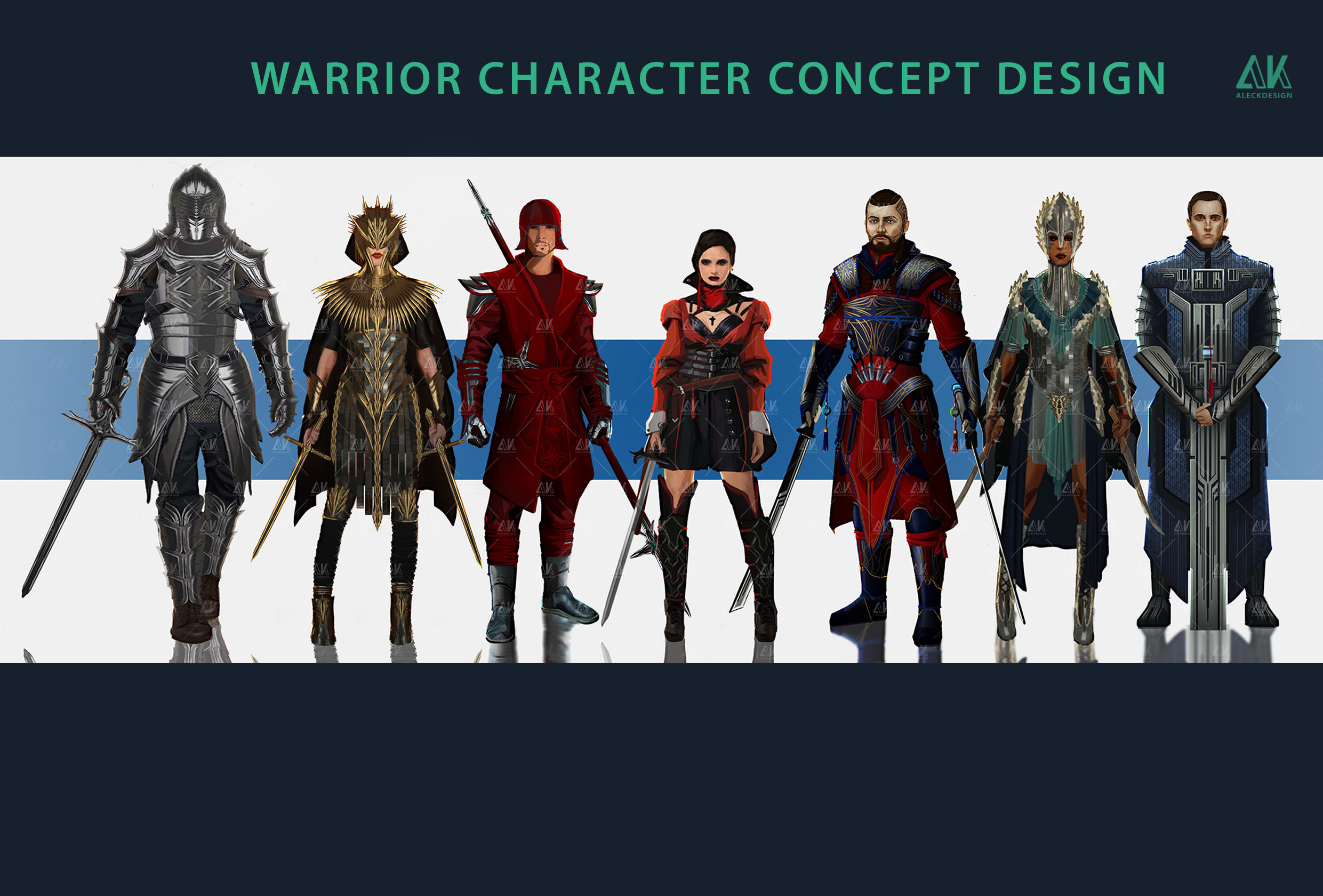 Warrior Concept Art Character Design Realistic Characters Concept Art
