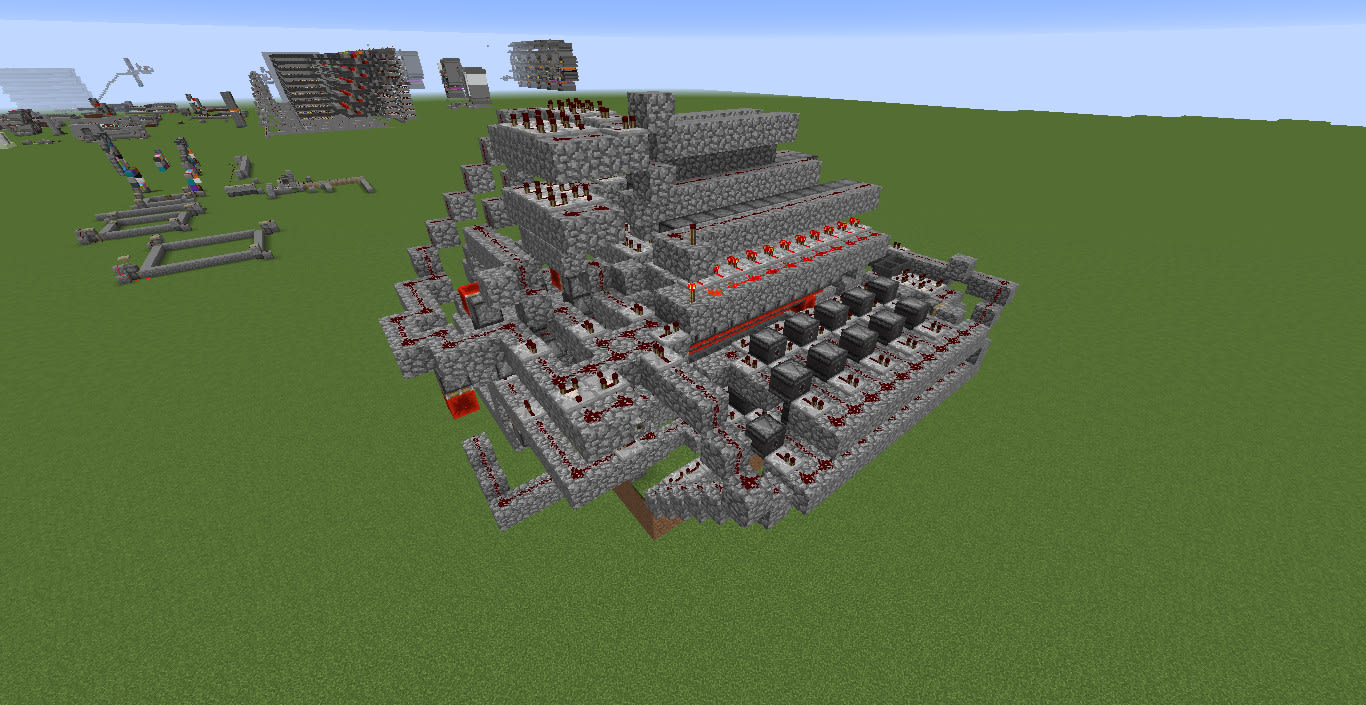 Fantastiche Creazioni Di Minecraft Redstone TOP 10 Redstone Builds For