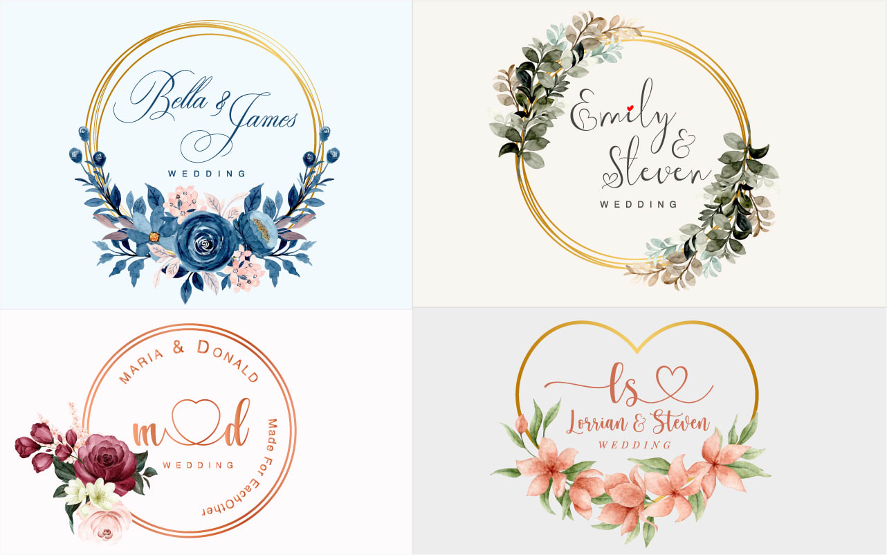 Wedding Flowers Logo