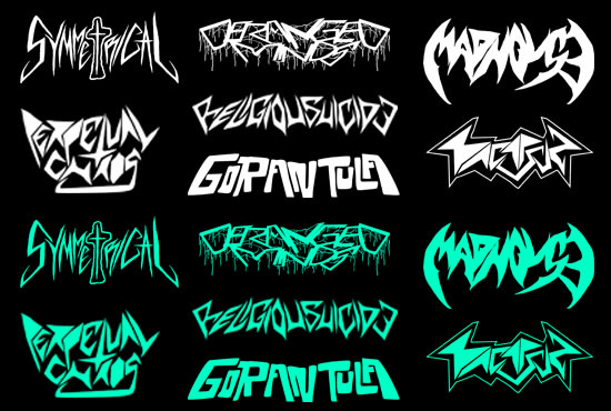 Logotipo Do Thrash Metal