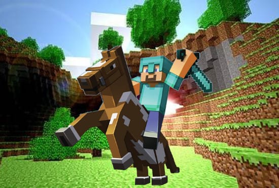Minecraft Wallpapers Steve Riding A Horse [1.7]Mobs For Adventure Maps