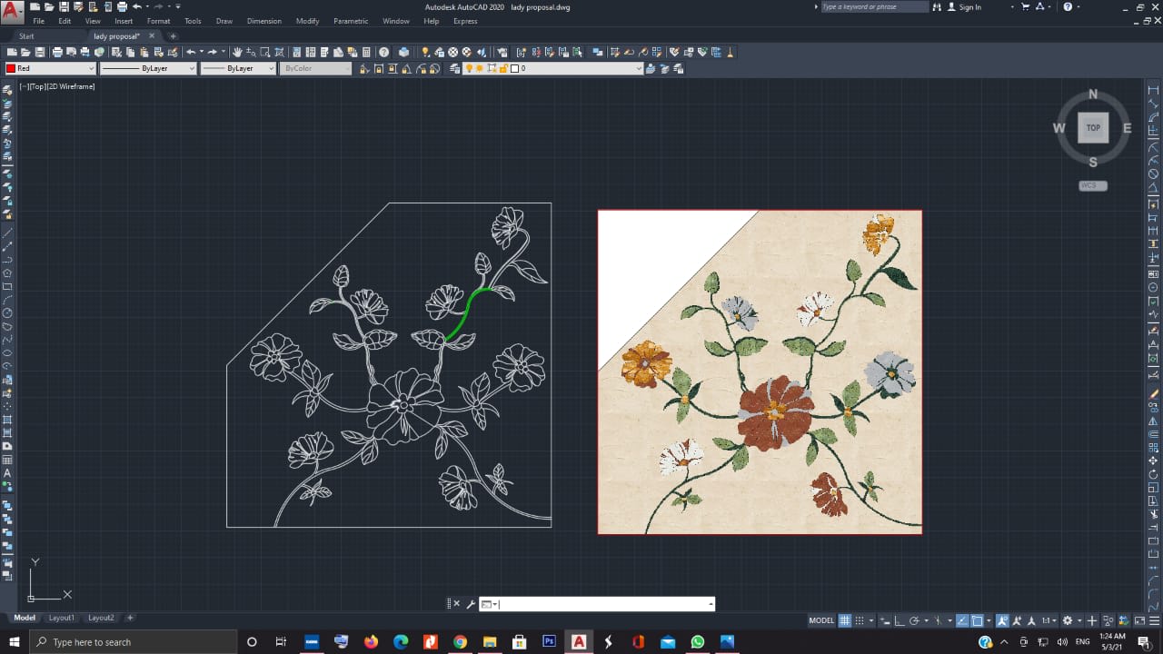 Marble Patterns Autocad