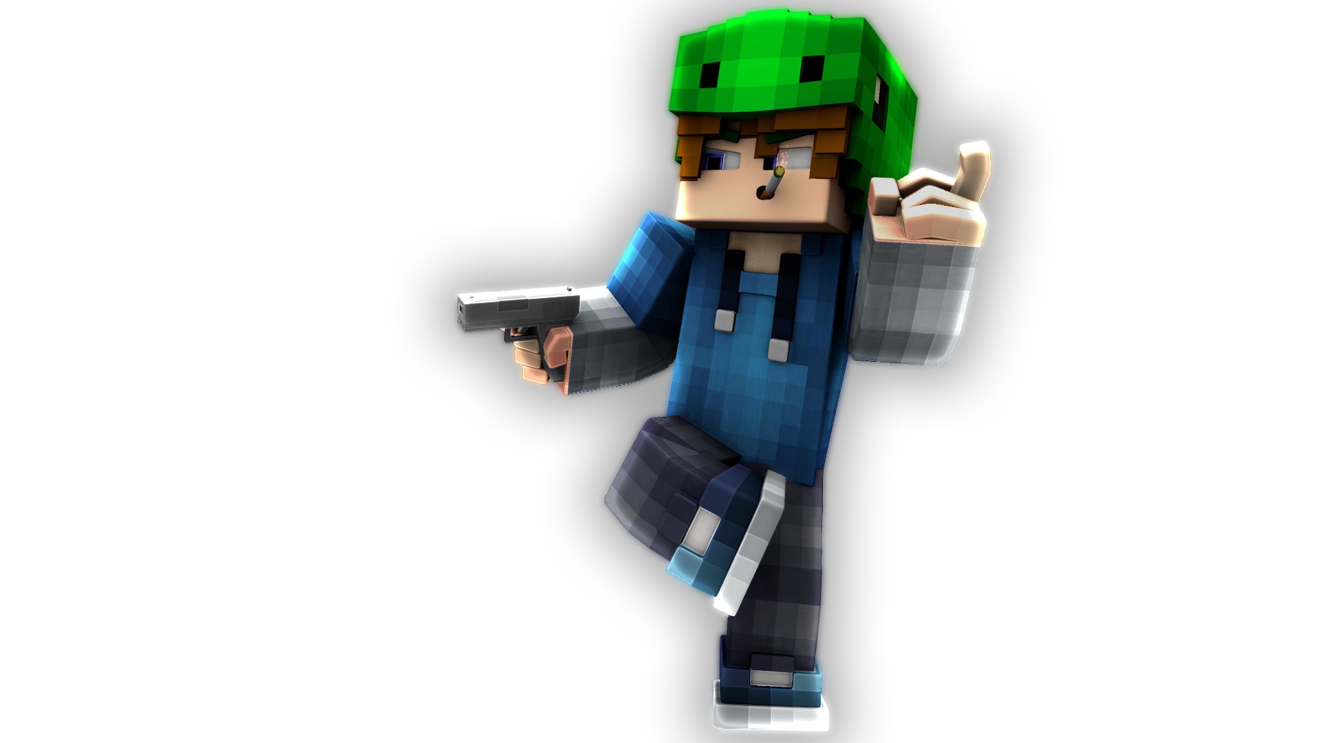 Rendering Della Skin Di Minecraft Profilo Per TLauncher