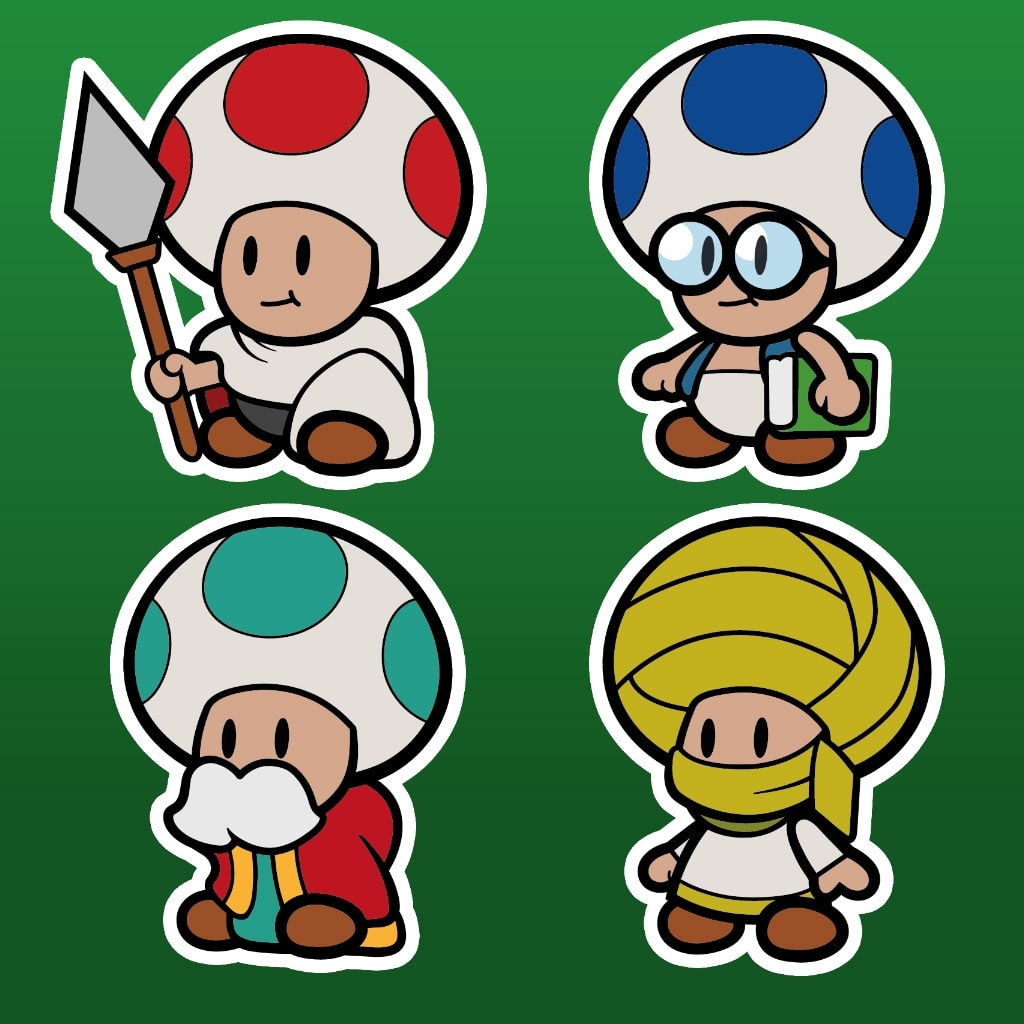 How To Draw Super Paper Mario Characters Draw You A Custom Paper Mario