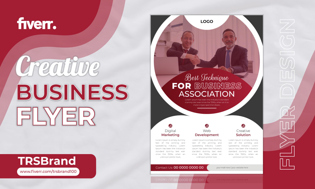 Promotional Products Business Flyers Corporate Business Flyer Template