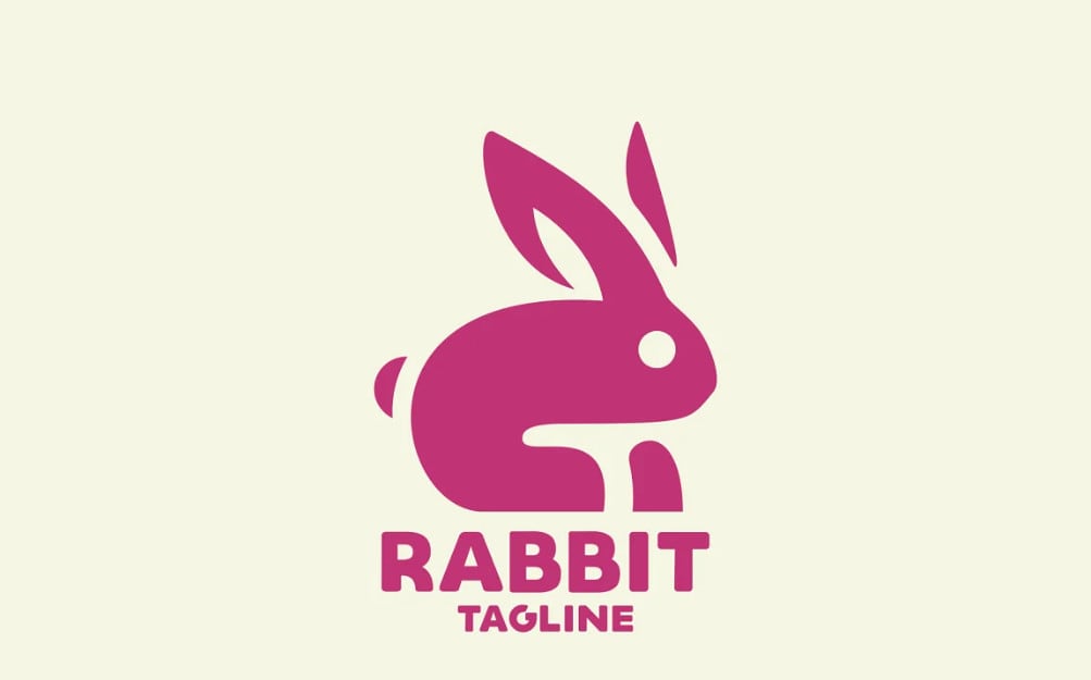 Rabbit In Logo Rabbit Logo | Scalebranding