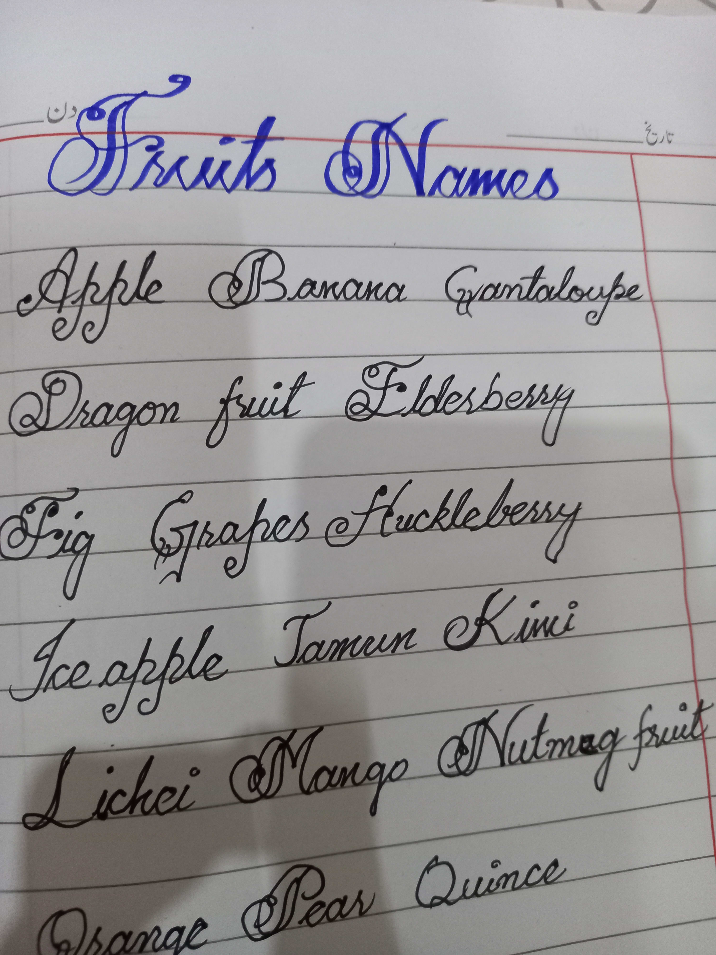 How Many Types Of Handwriting In English - Infoupdate.org