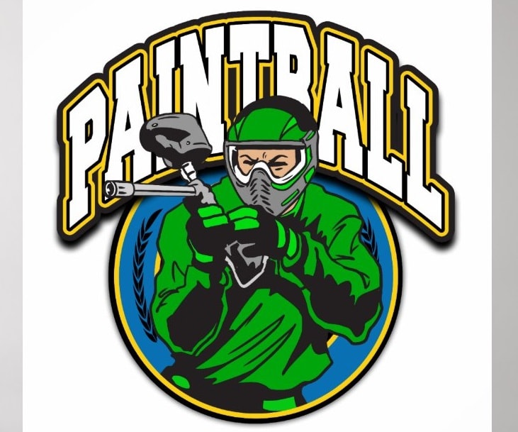 Design De Logotipo De Paintball Paintball Logo Bilder: Stock Fotos