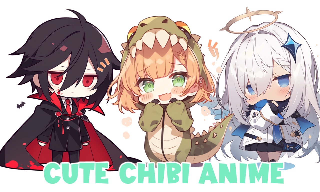 Anime Migliori Amici Chibi