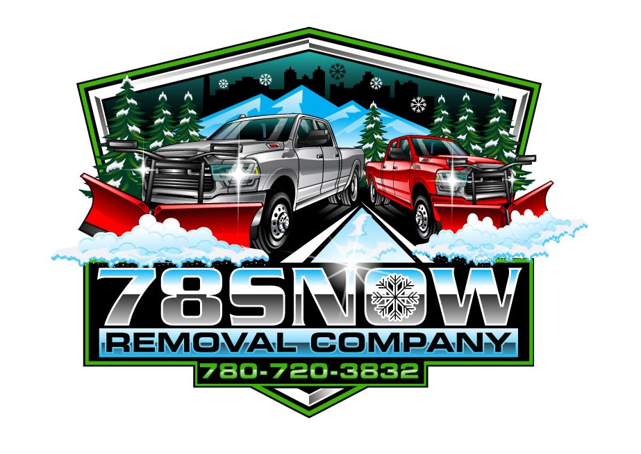 Snow Plowing Logo Snow Removal Logos | 129 Custom Snow Removal Logo