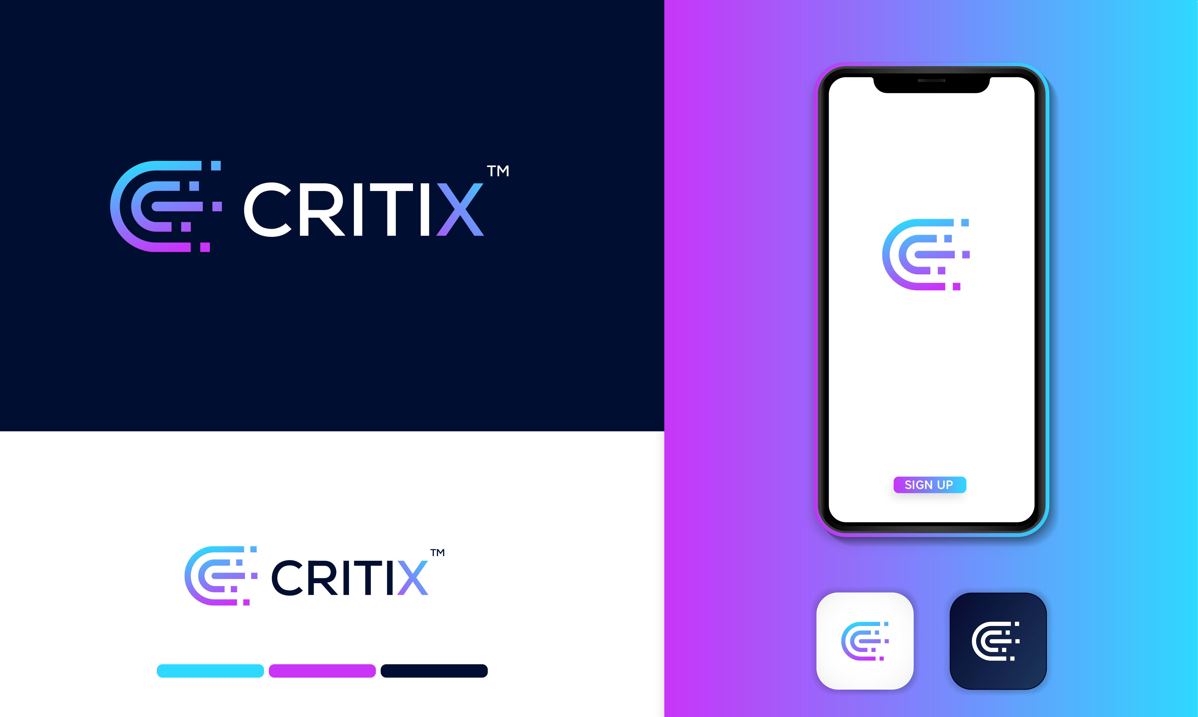 Logotipo De Software Móvil