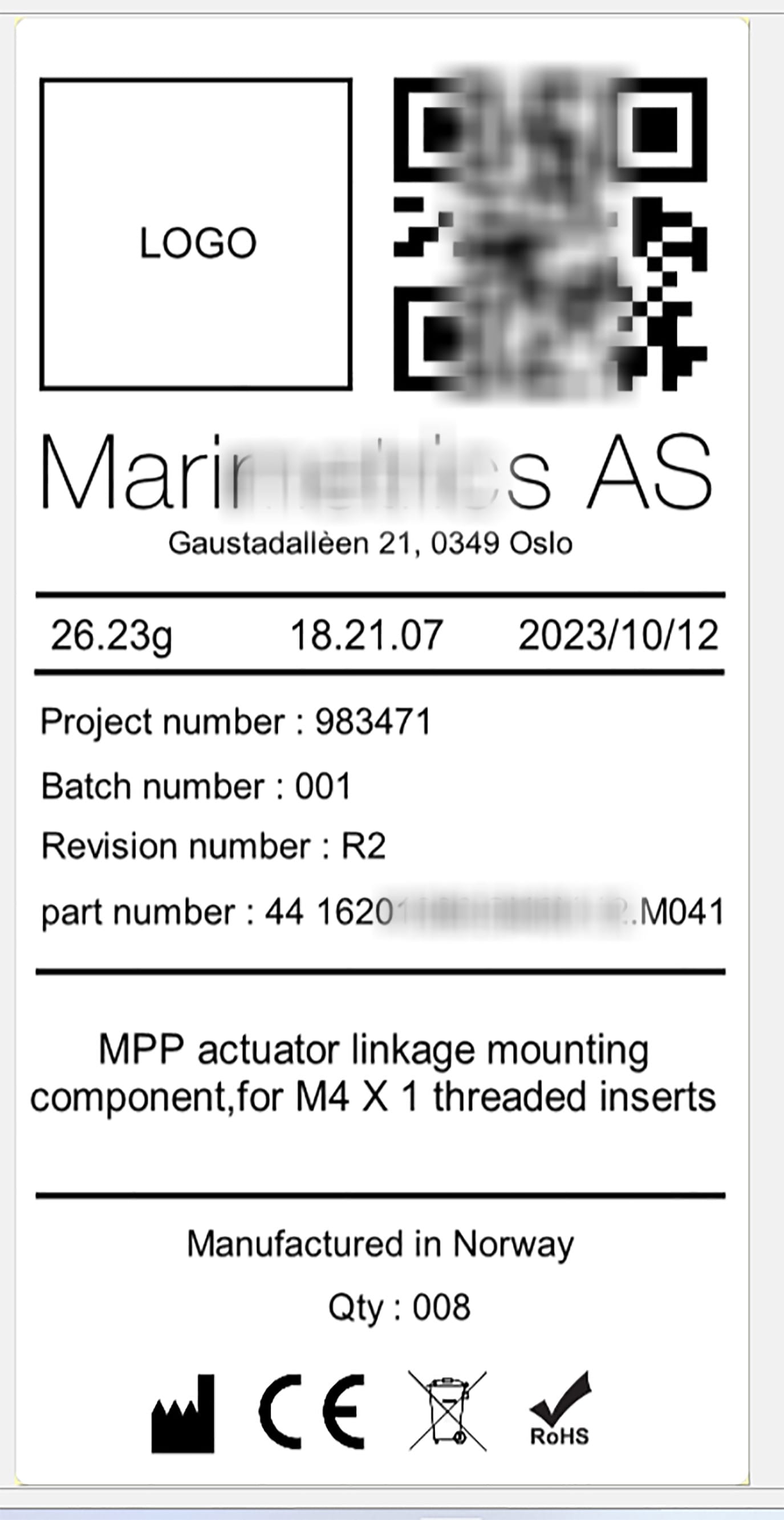 Logotipo De Cebra Zpl