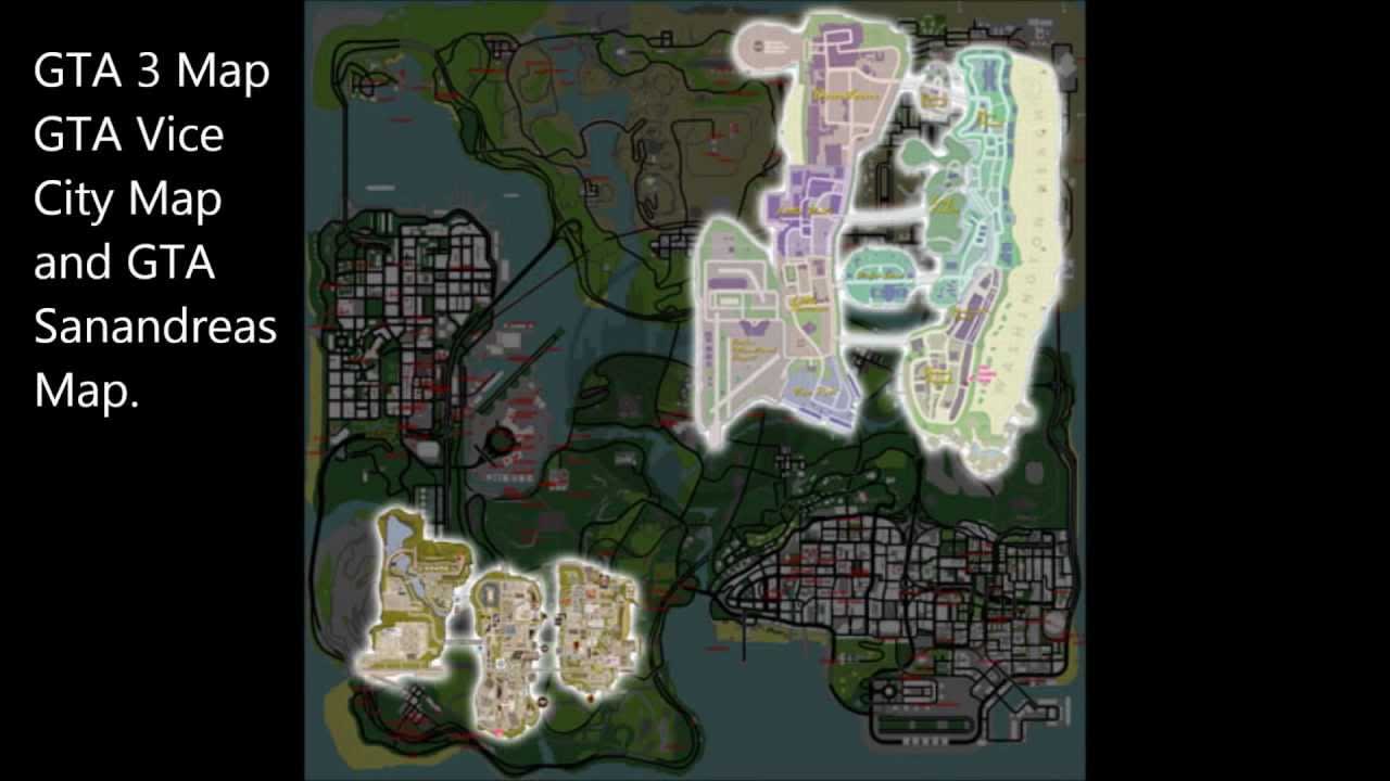 Gta Vice City Map Size