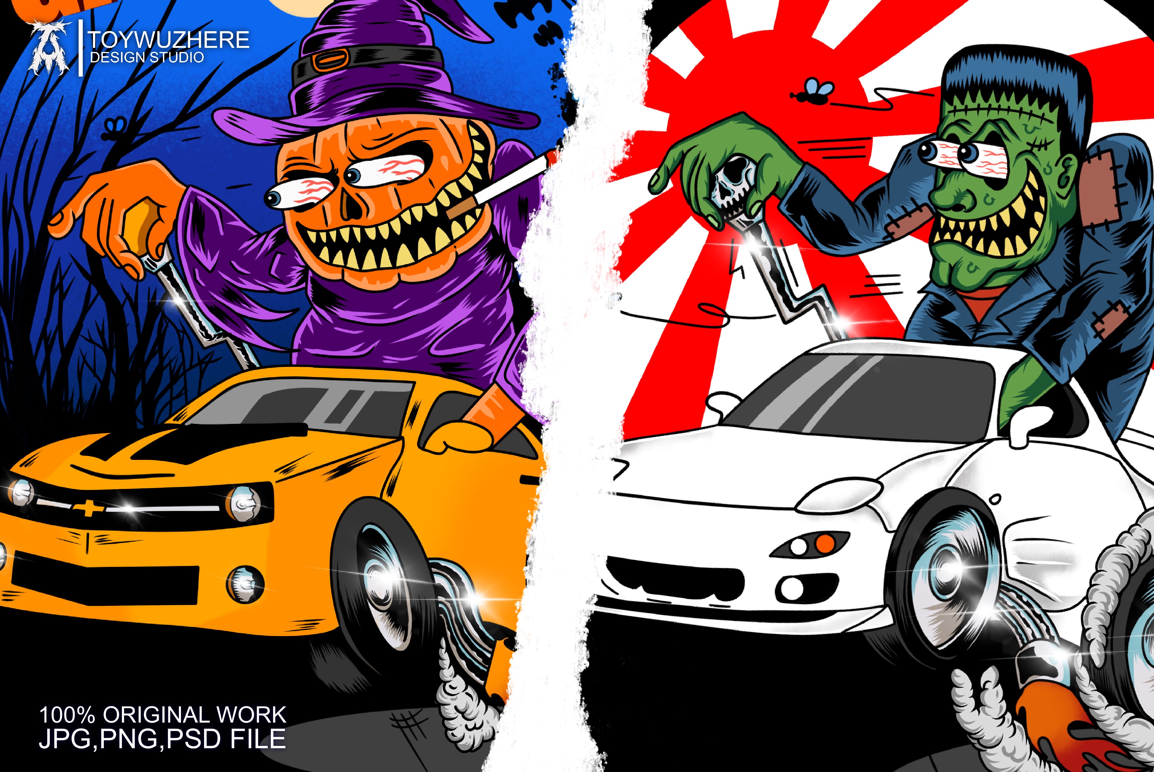 Rat Fink Camaro Cartoon Rat Rod Car Royalty Free Images, Stock Photos