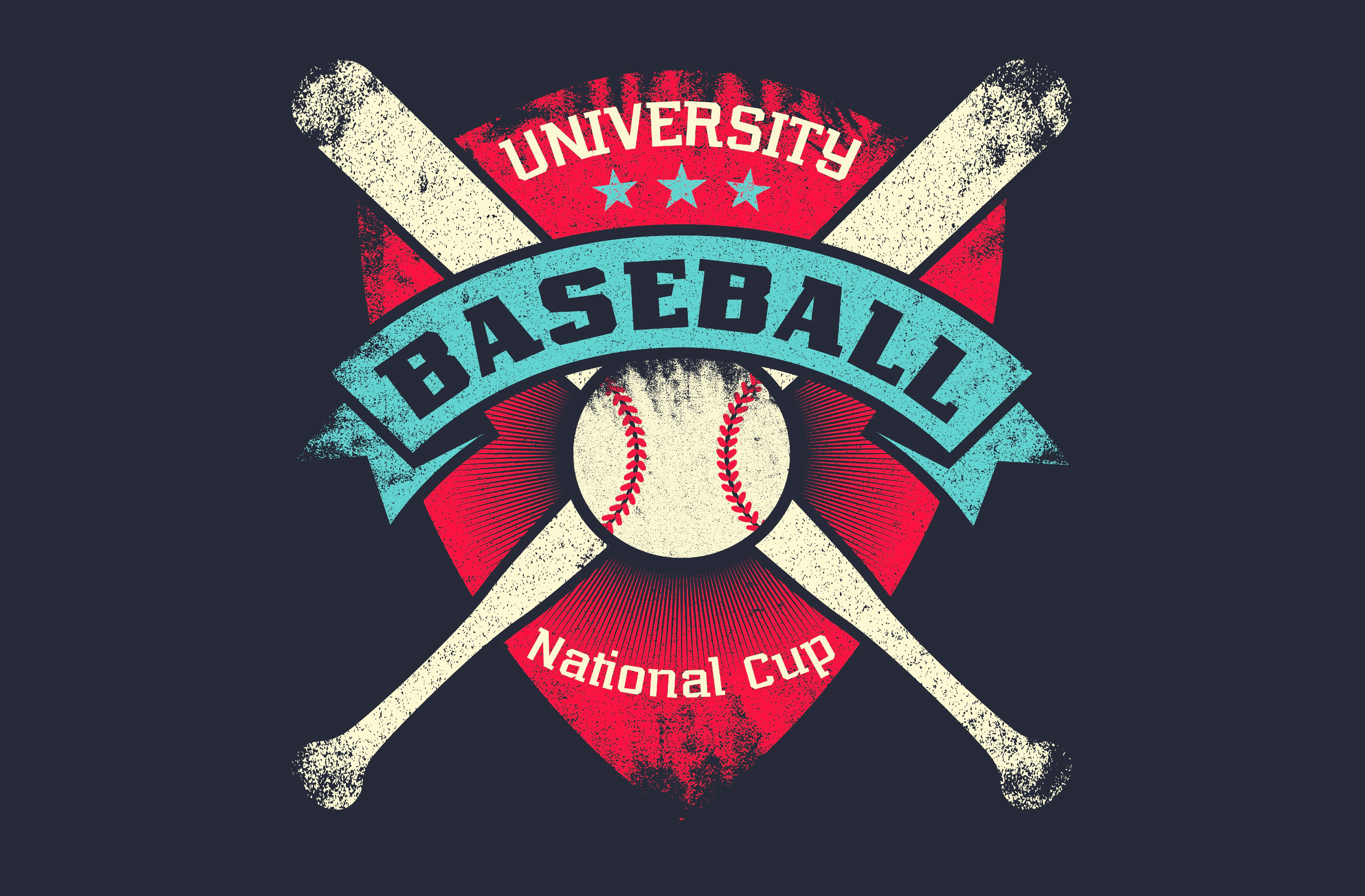 Logos De Baseball Universitaire