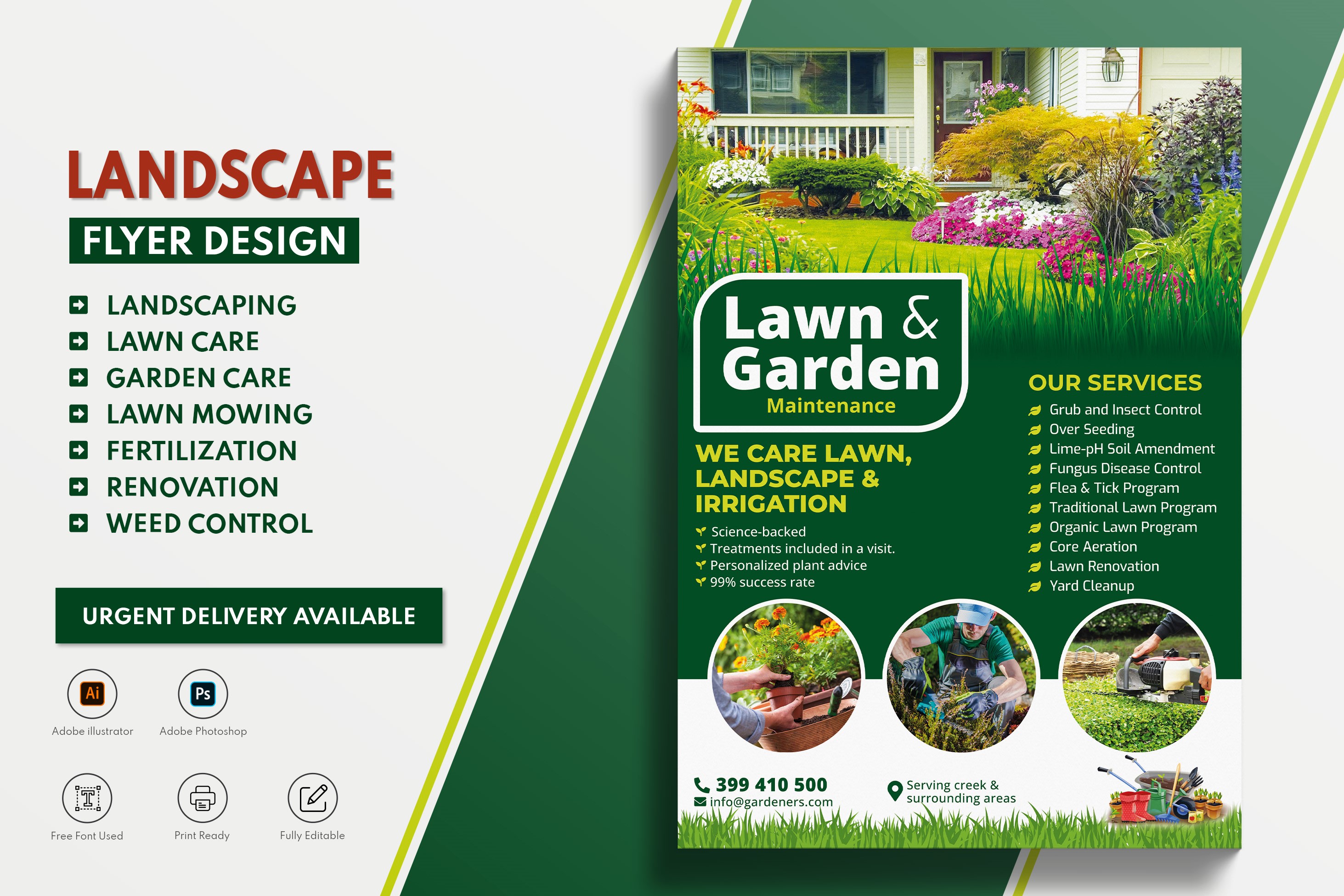 Lawn Care Flyer Software Lawn Care Flyer | Lawn Care Flyer Maker