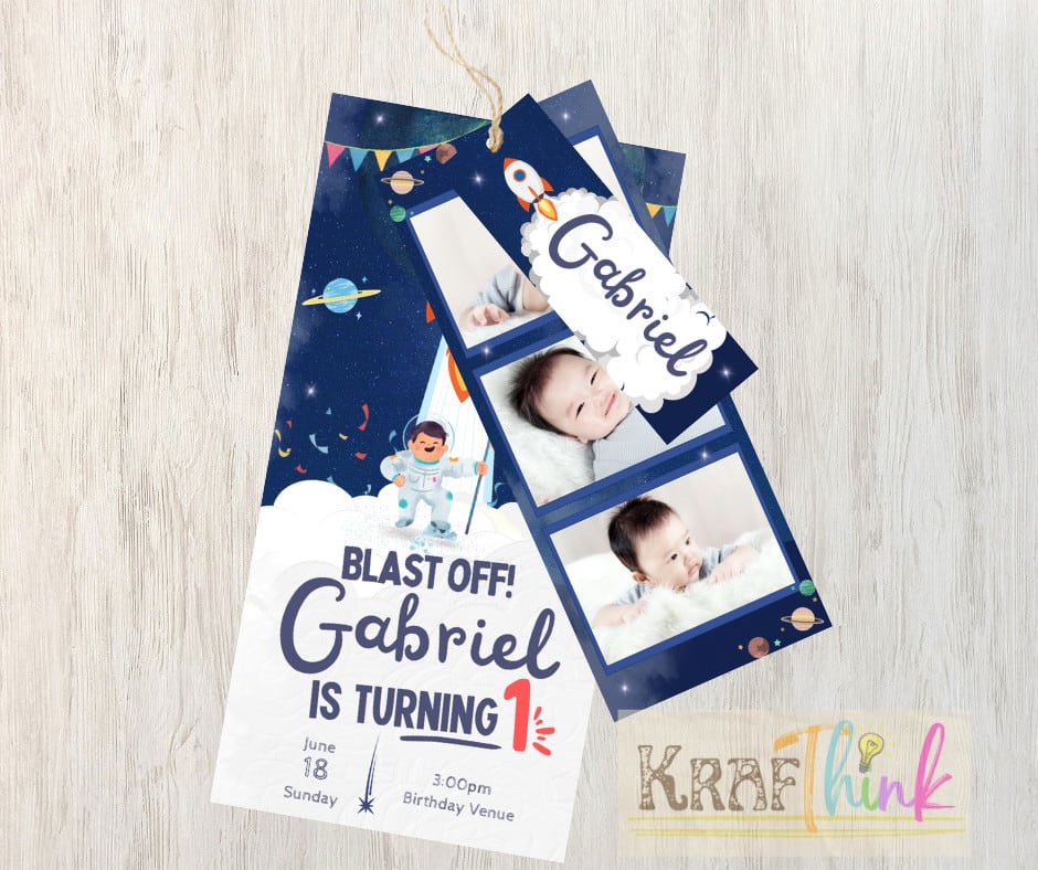 Bookmark Invitation Template