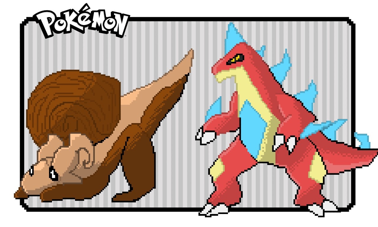 Pokemon Diamond Sprites Charazard Bead Sprite | Charizard From Pokemon