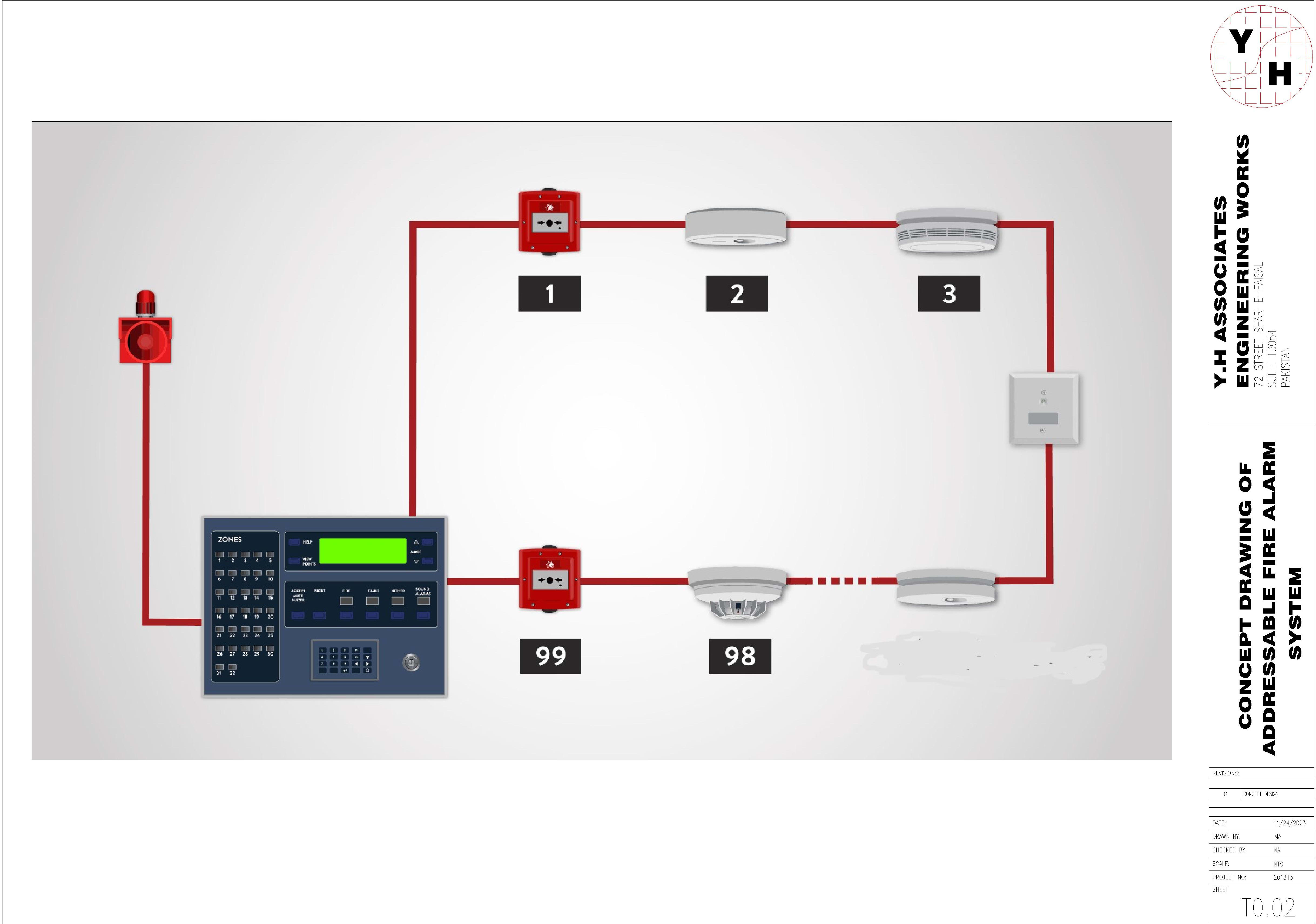 Fire Alarm Cad Drawings