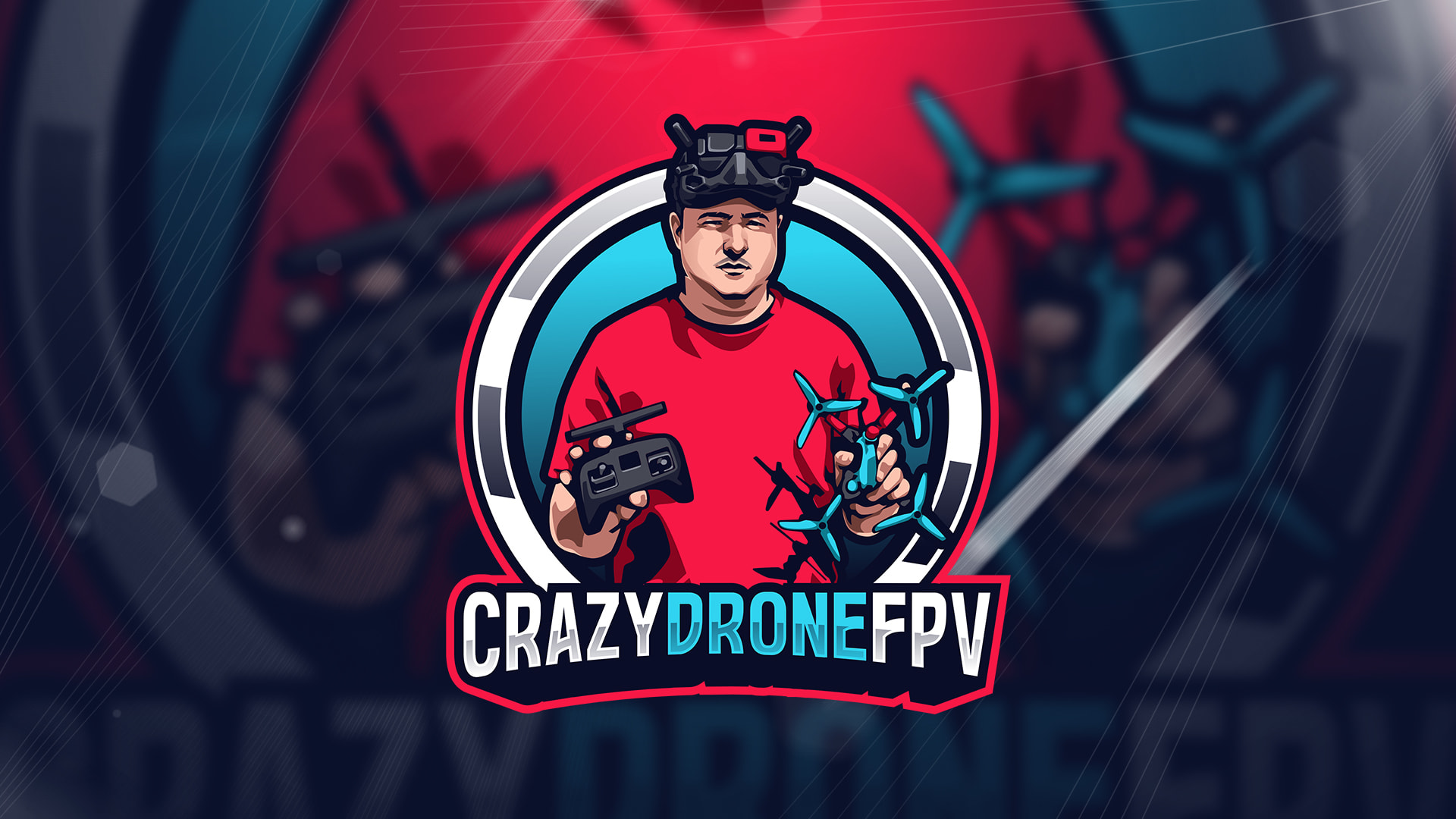 Fpv Drone Logo Drone Racing Logo