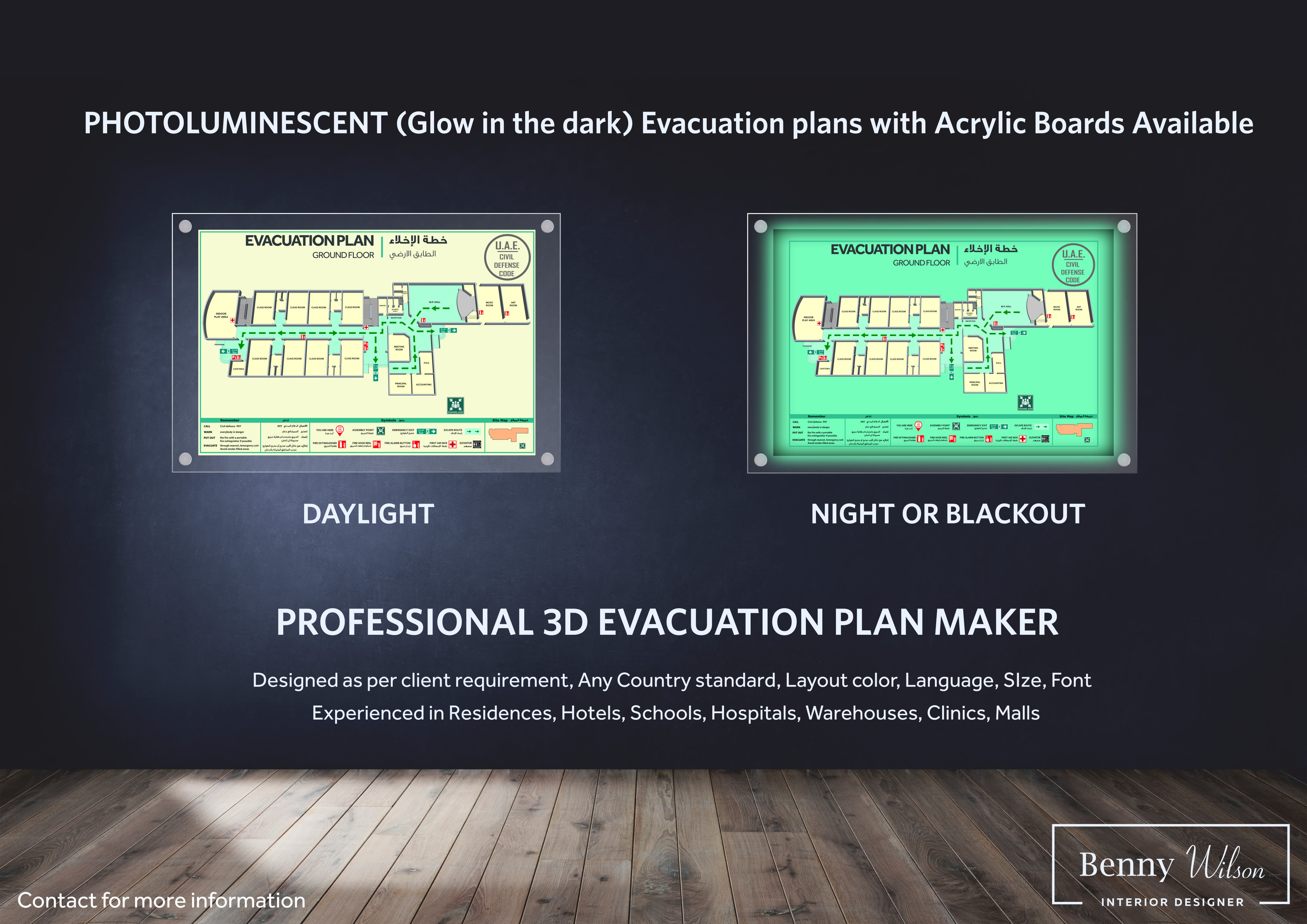 3d Evacuation Plans