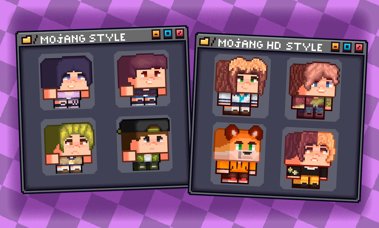 Chibis De Minecraft Youtubers Por