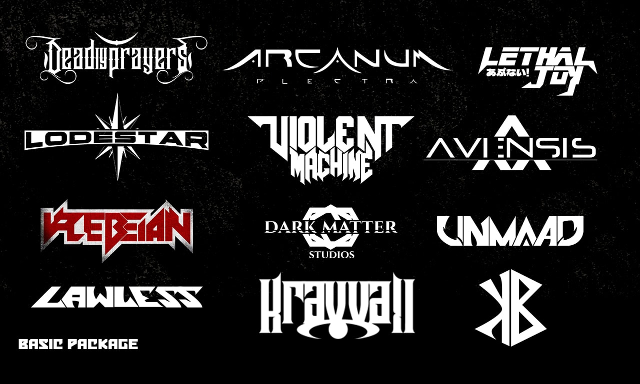 Rock And Metal Band Logo