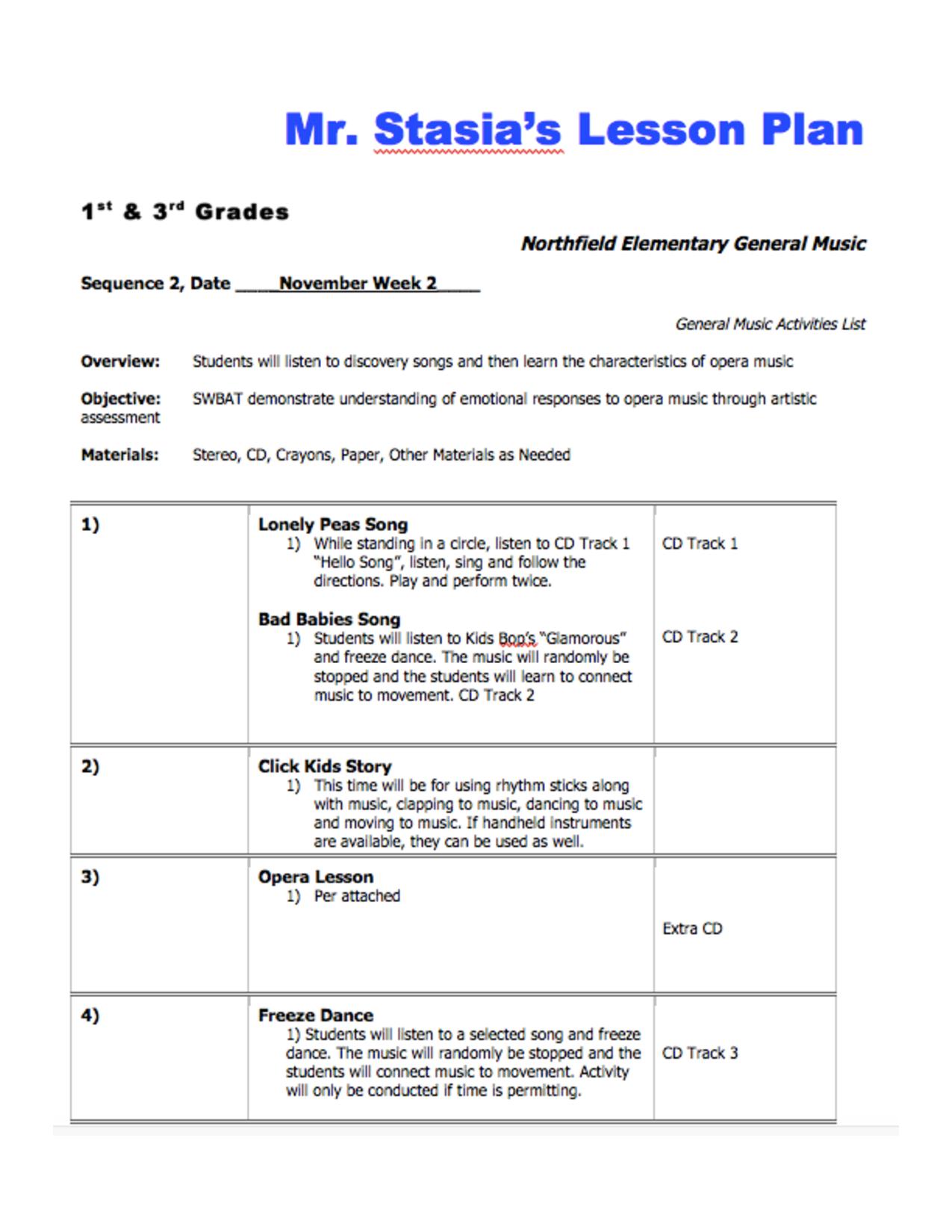 K 12 Lesson Plan Format In English - Infoupdate.org