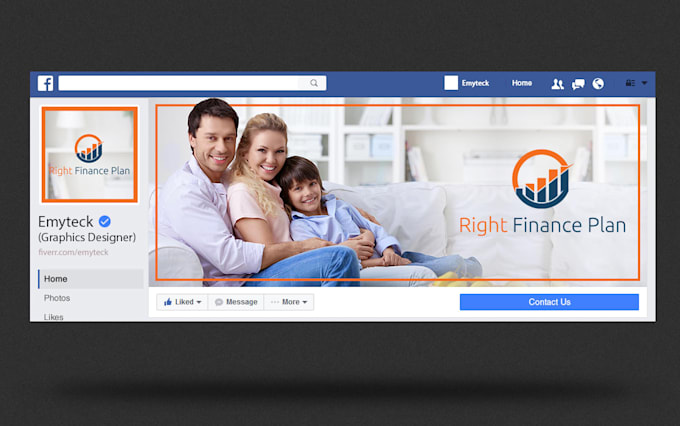 Design a facebook cover photo banner by Emyteck