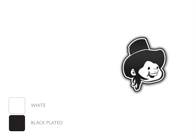 Make a vector layout enamel pin based on your sketch by Vitaly_rubchak