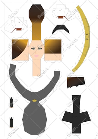 Design your own customized papercraft by Sehnzu