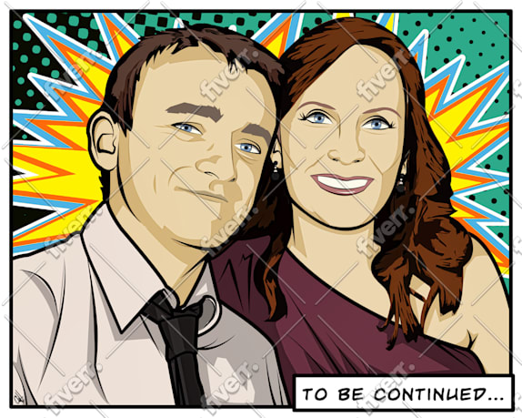 Turn your color photo into comic book art by Mousetivity