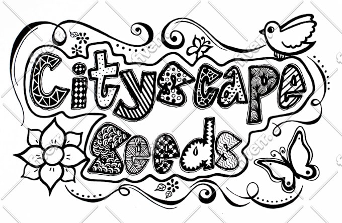 Make a bnw doodle for any purpose you want by Roseguillen