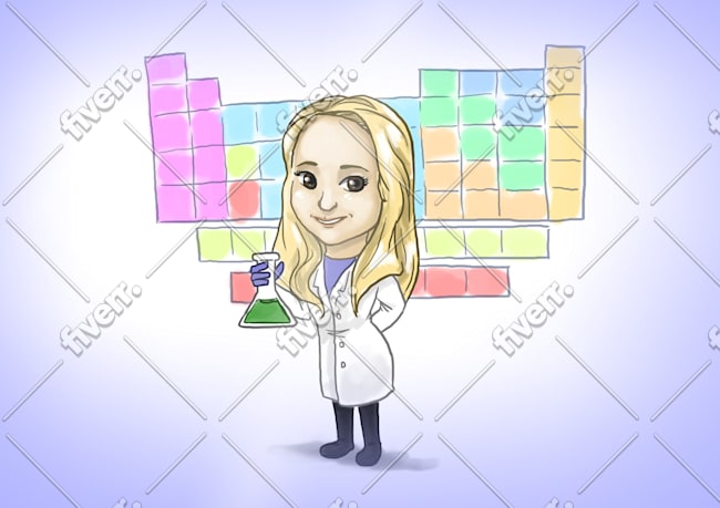 Draw you as a cartoon character by Andreiterbea